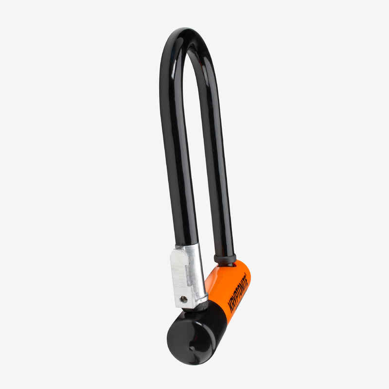 EVOLUTION MINI-7 U BIKE LOCK WITH KRYPTOFLEX CABLE - Decathlon