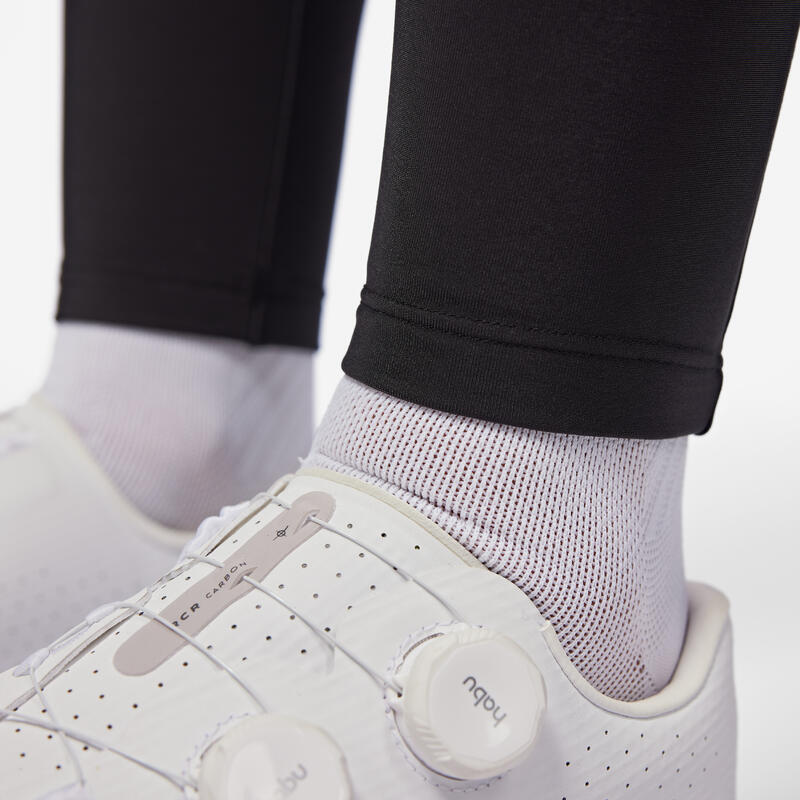 Collant bretelles vélo route femme hiver Endurance noir VAN RYSEL ...