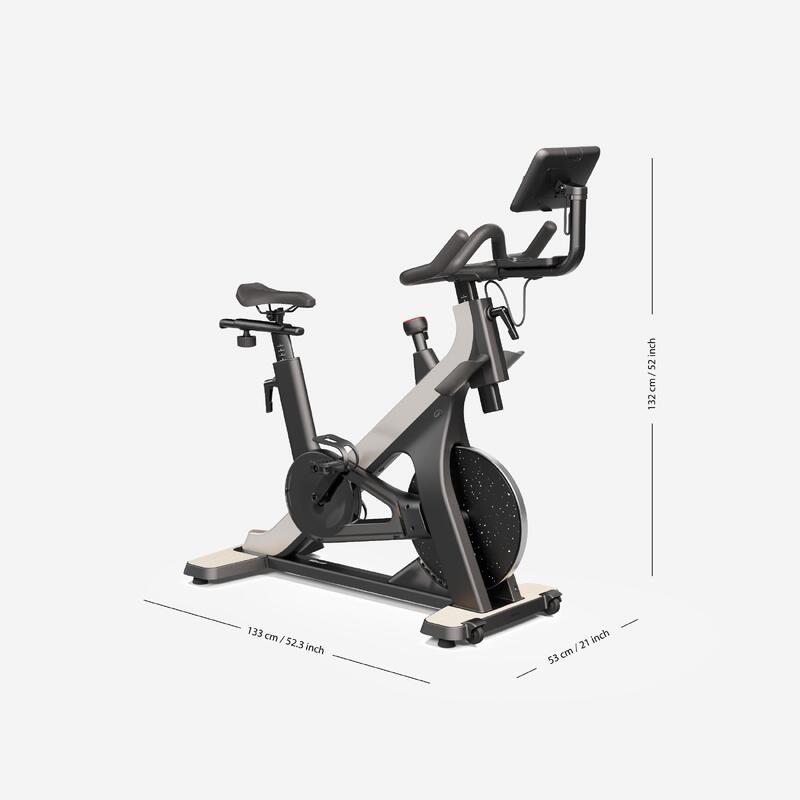 DOMYOS - Bicicletă biking conectată Training bike 900 | Decathlon