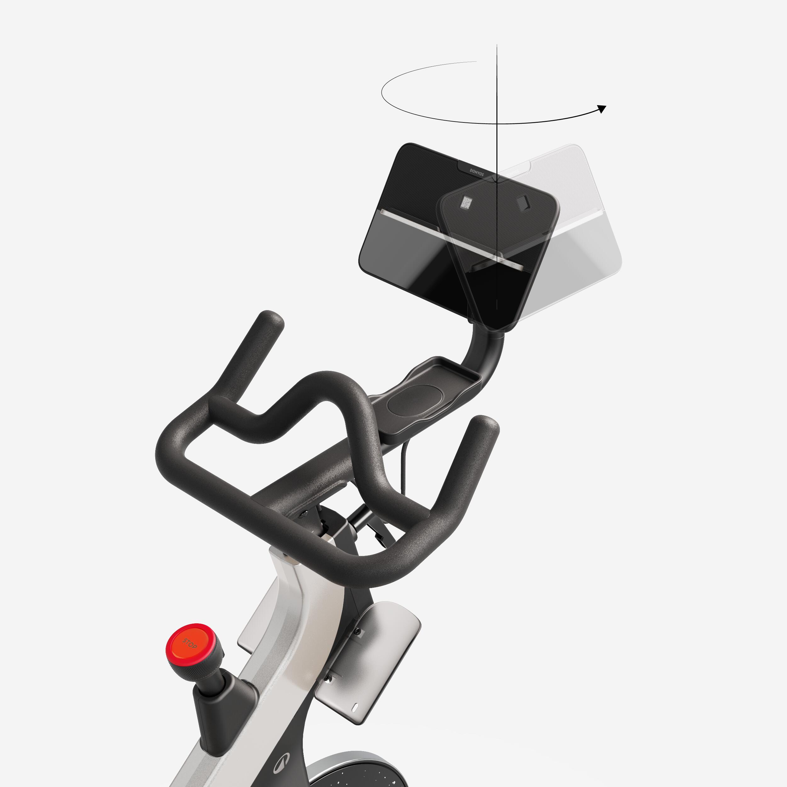 Connected Exercise Bike 900 - black - Domyos - Decathlon