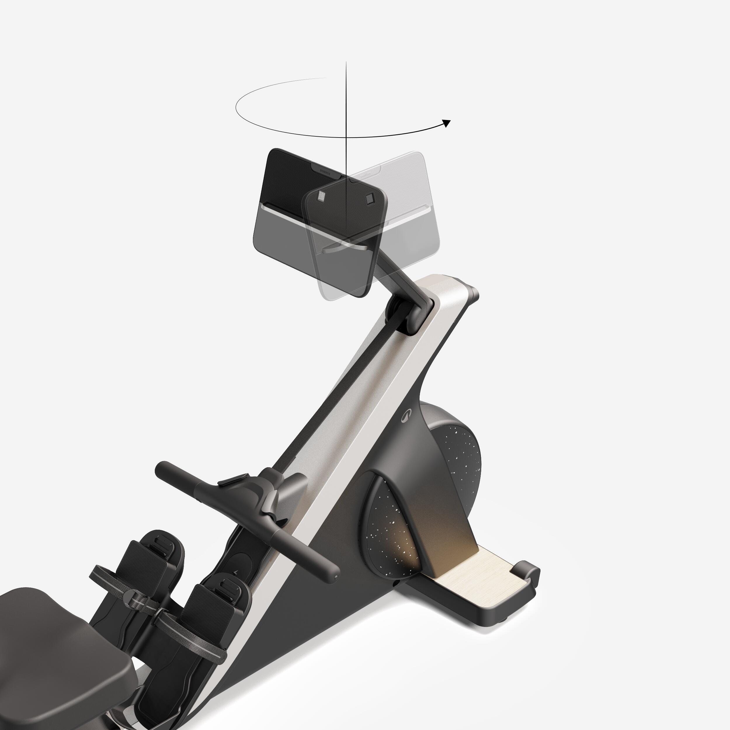 Connected Rowing Machine 900 - Black - Domyos - Decathlon
