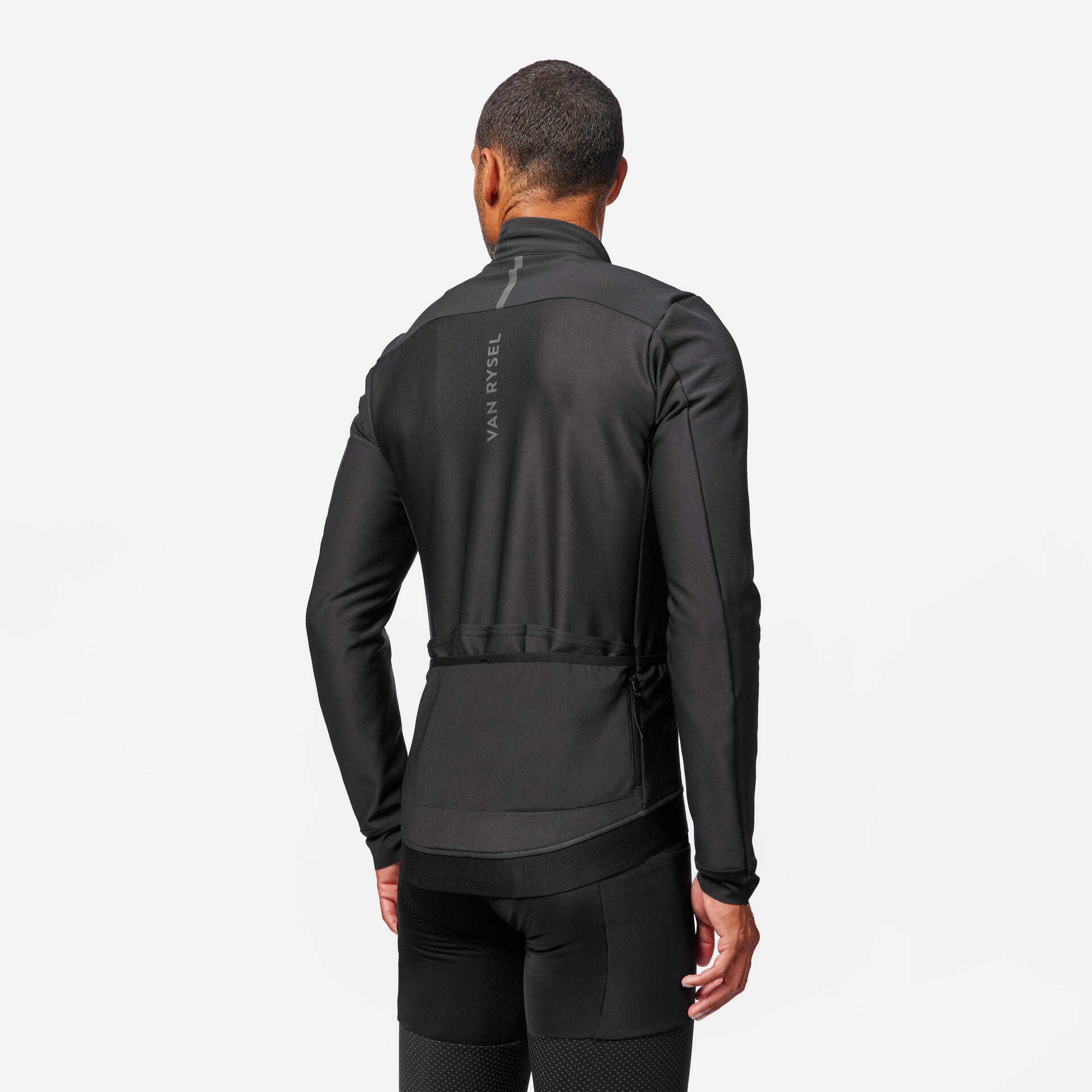 Men's Winter Road Cycling Jacket Endurance - Black