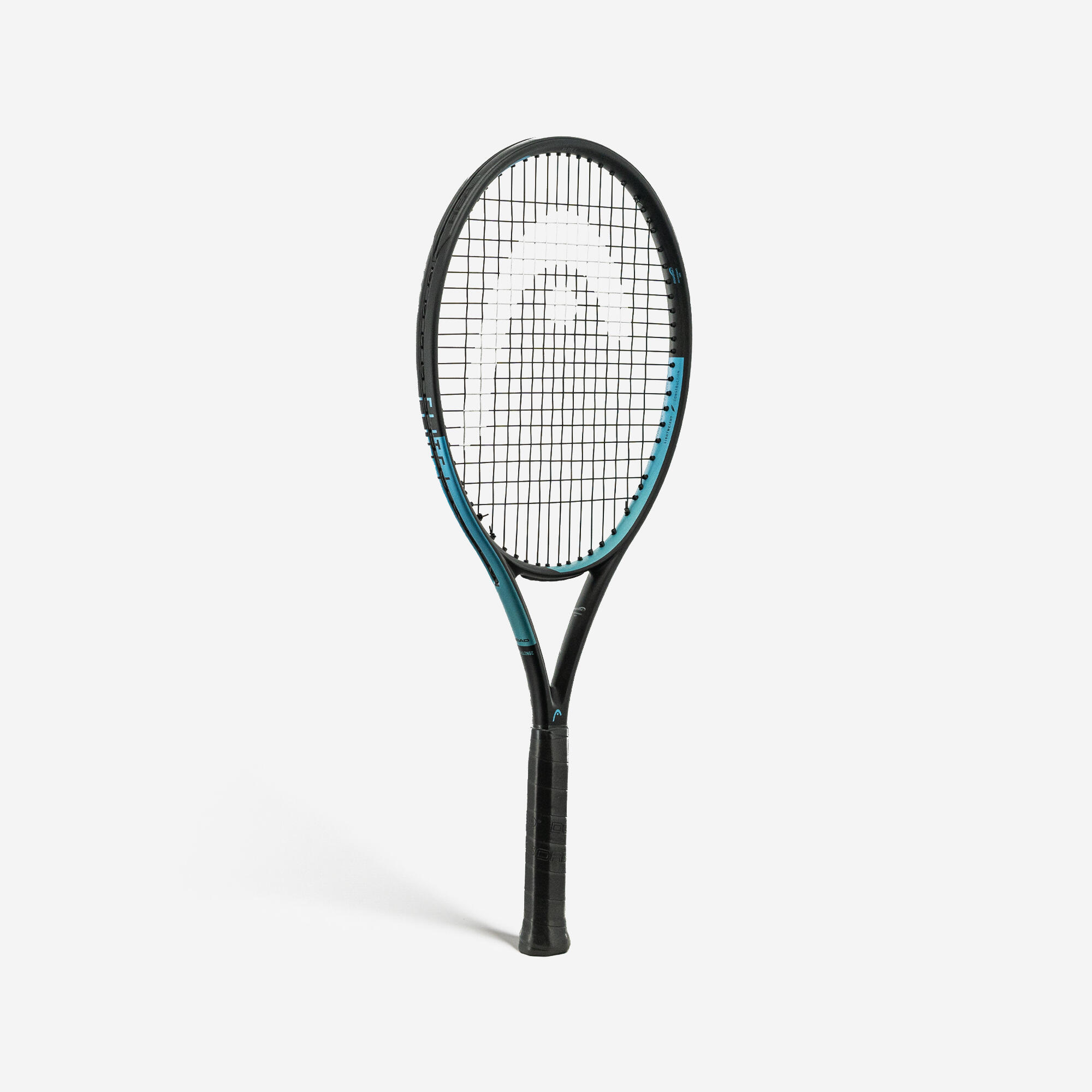 Tenisová raketa Challenge Lite pre začiatočníkov grafitová modro-čierna ...