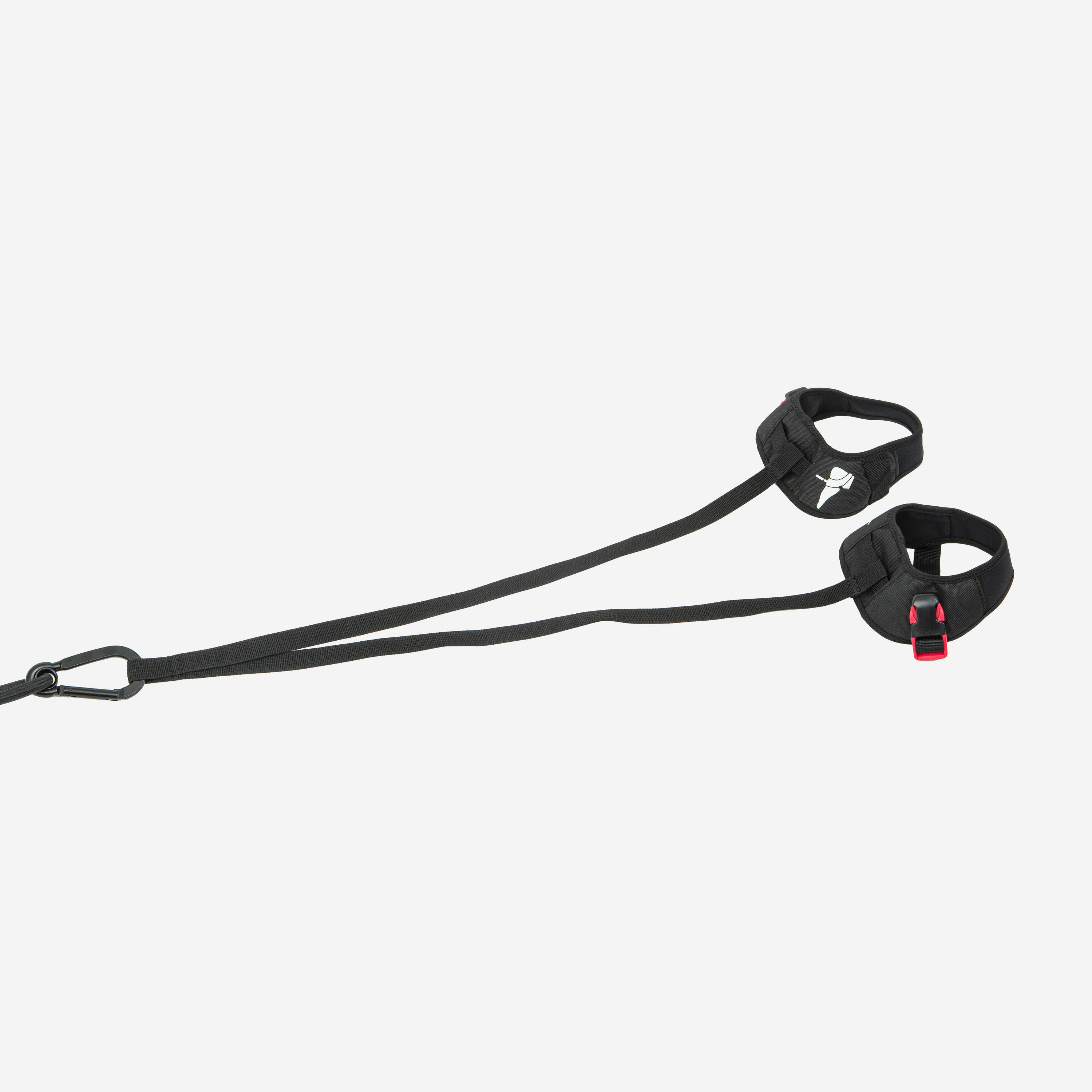 Stationary swimming tether black red | Decathlon