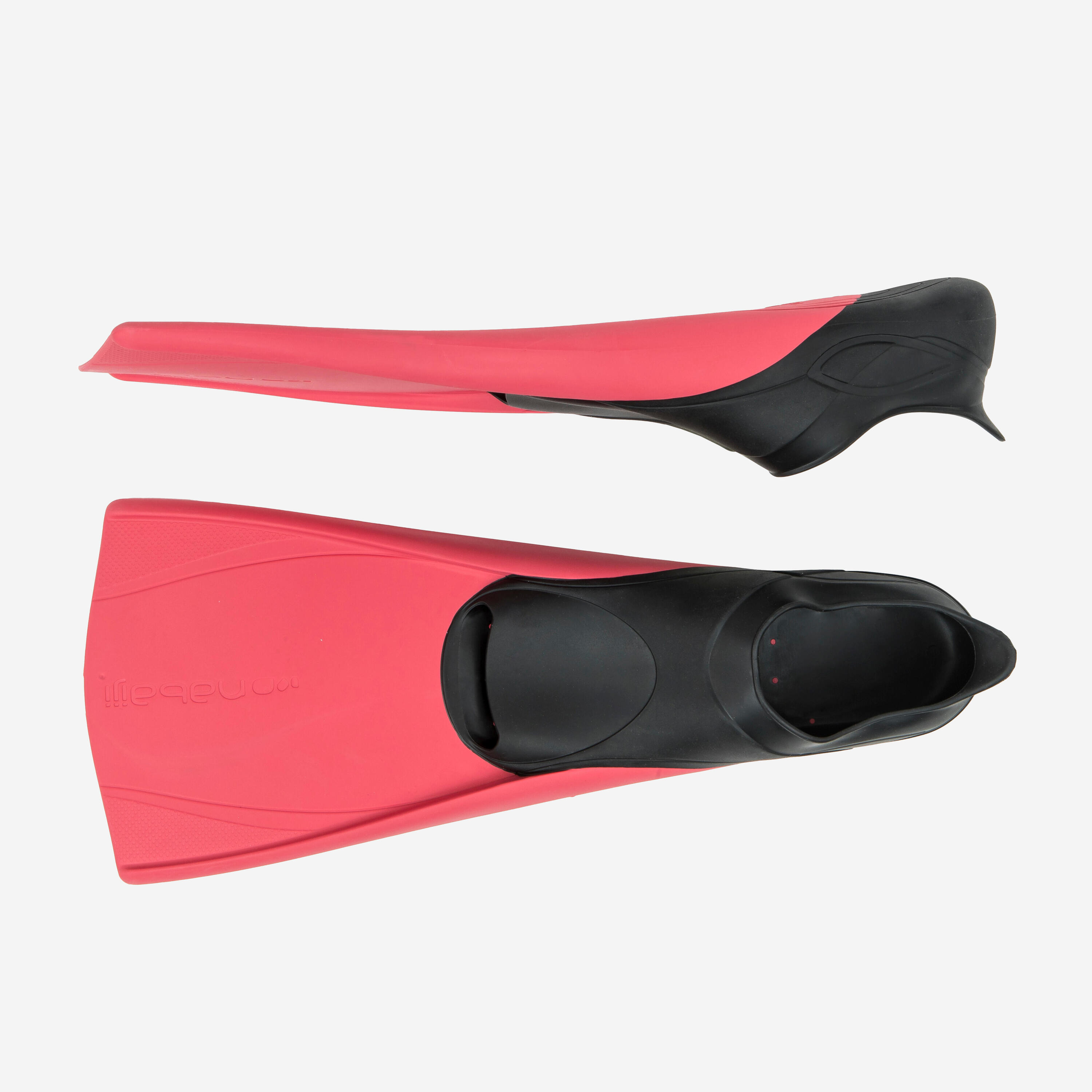 Swimming fins - Trainfin pink black NABAIJI | Decathlon
