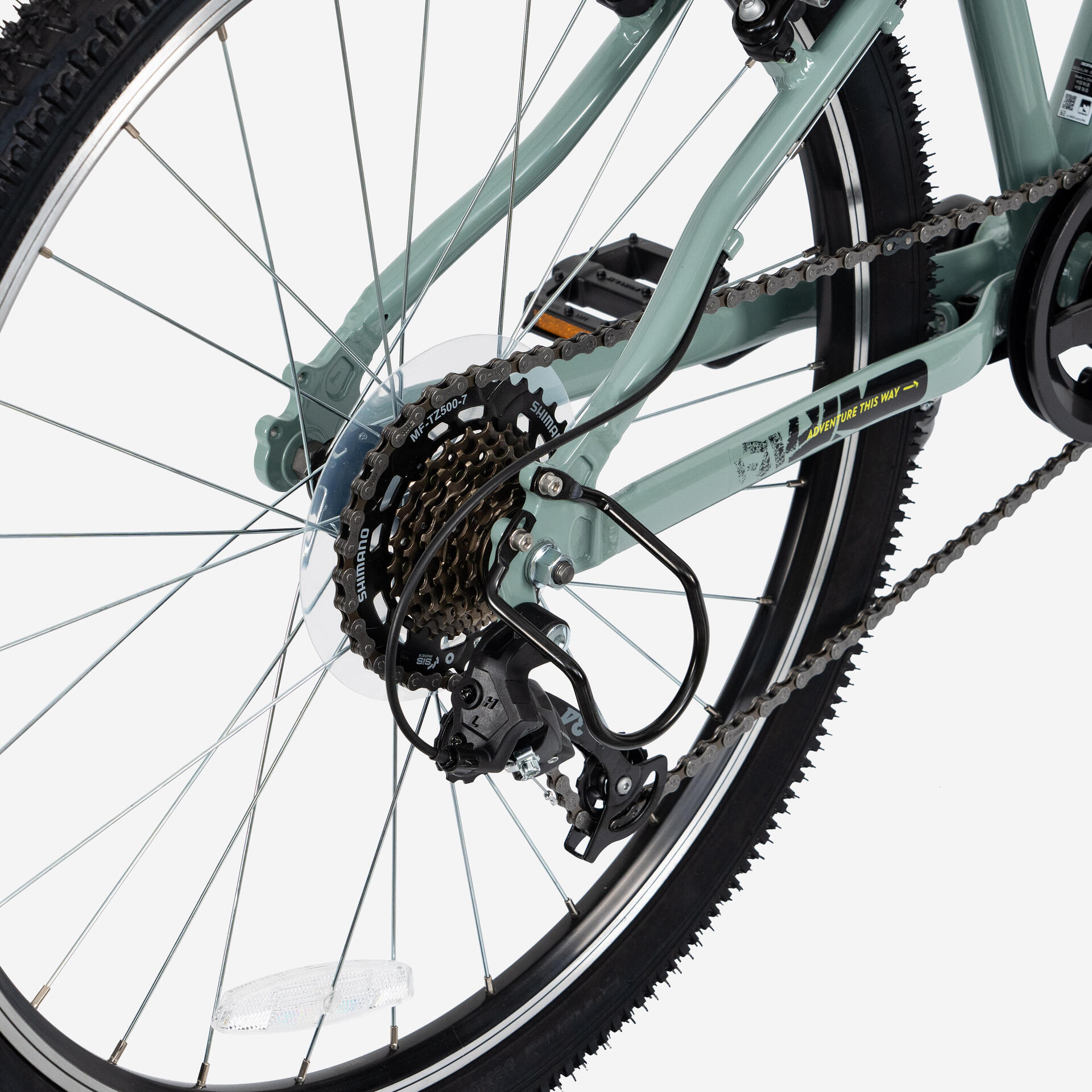 Kids Mountain Bike 26 Inch EXPL 500 (9 - 12 Years) MTB - Green