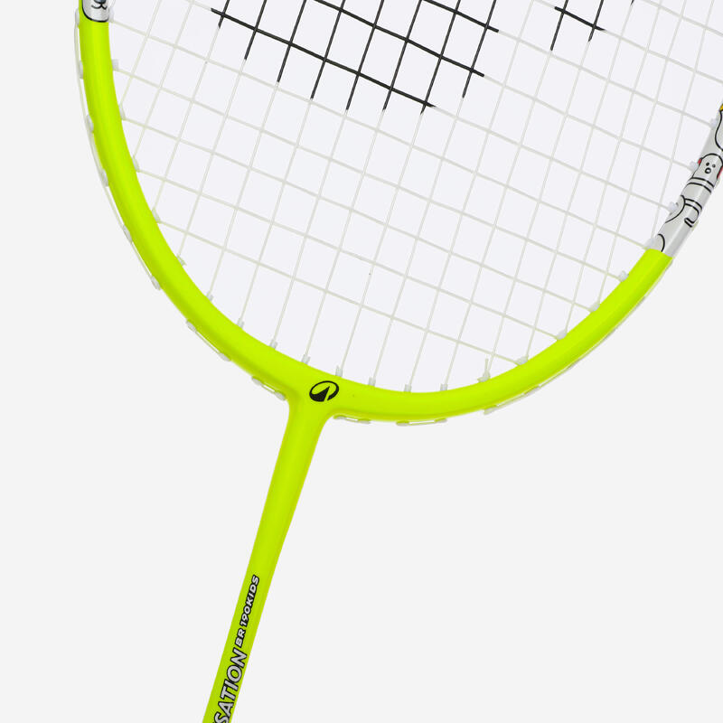 PERFLY Badmintonracket voor kinderen BR Sensation 190 geelgroen | Decathlon