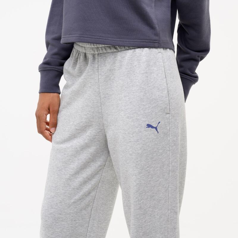 Pantalón Jogger Puma Mujer Gris Cómodo | Decathlon
