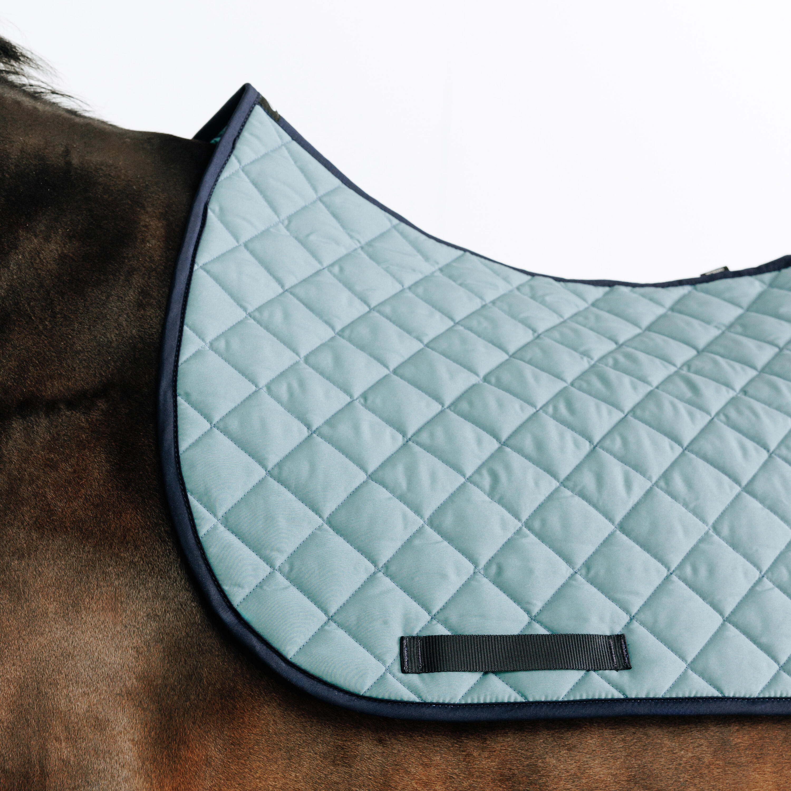 Horse Riding Saddle Cloth for Horse and Pony -100 - Cedar Green | Decathlon