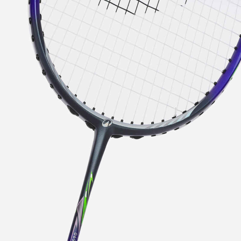 ADULT BADMINTON RACKET BR PERFORM 590 PURPLR - Decathlon