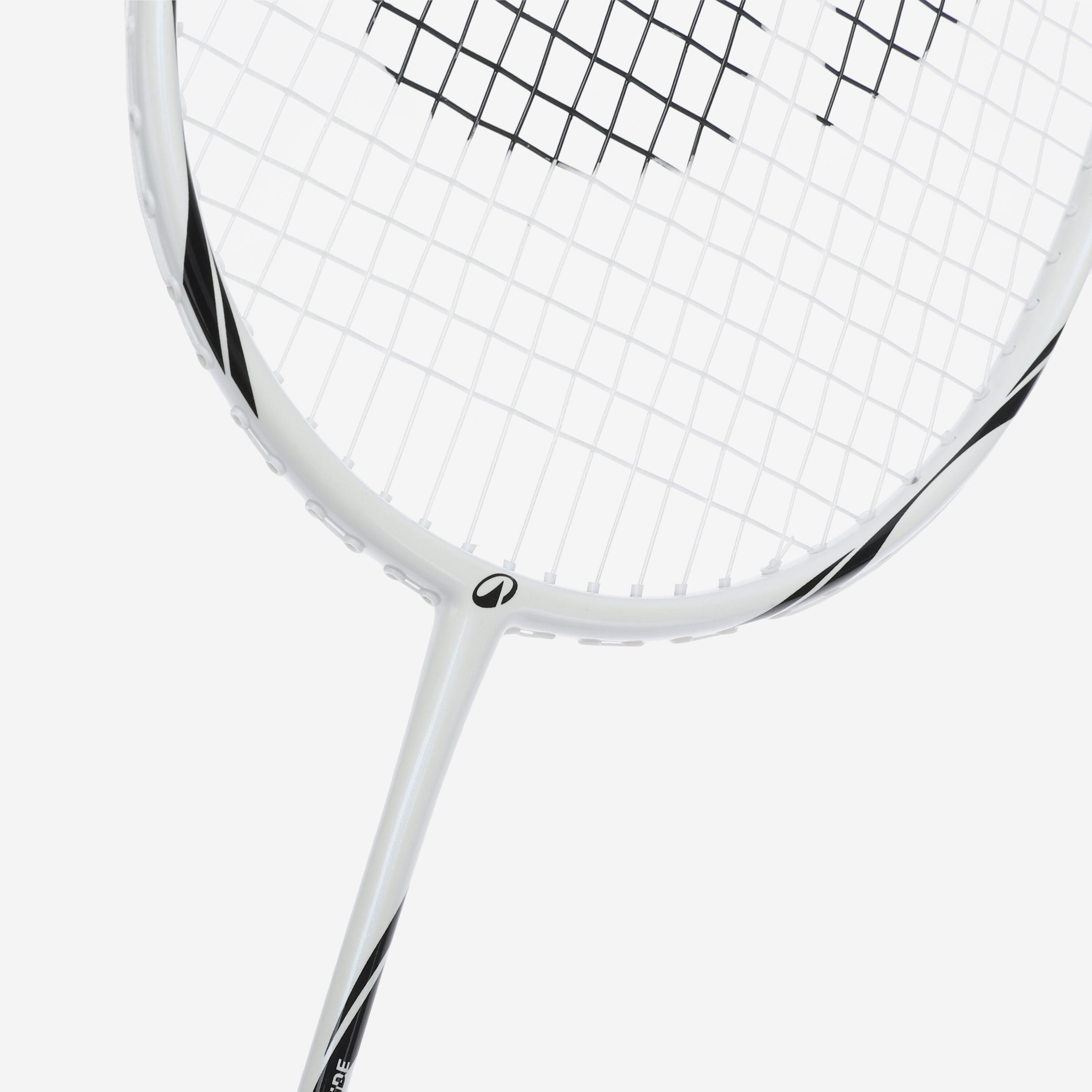 Badmintonracket voor volwassenen BR Sensation 500 wit PERFLY | Decathlon