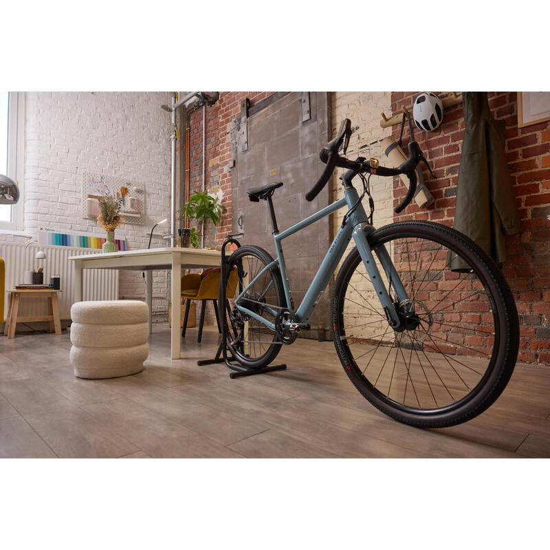 2-in-1 fietsstandaard zwart | Decathlon