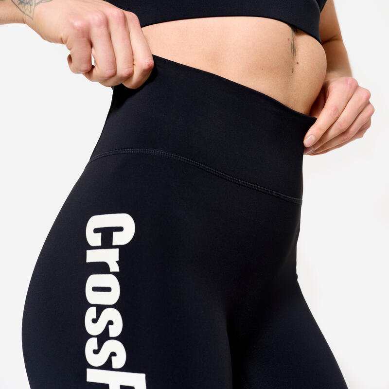 Short de crossfit® femme, noir NORTHERN SPIRIT | Decathlon
