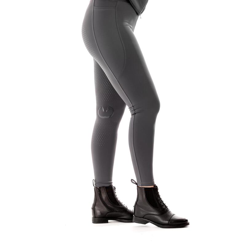 Legginsy jeździeckie zimowe, ocieplane Equus Brand EQUUS CARE | Decathlon