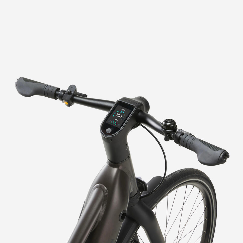 Velo ville electrique a moteur automatique owuru cadre bas ld 920 e ...