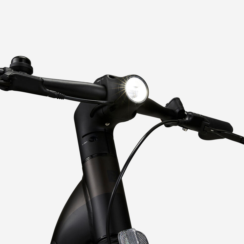 Velo ville electrique a moteur automatique owuru cadre bas ld 920 e ...