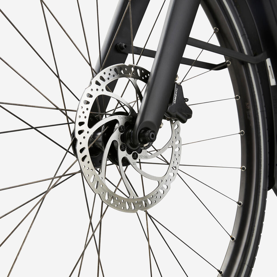 Velo ville electrique a moteur automatique owuru cadre bas ld 920 e ...