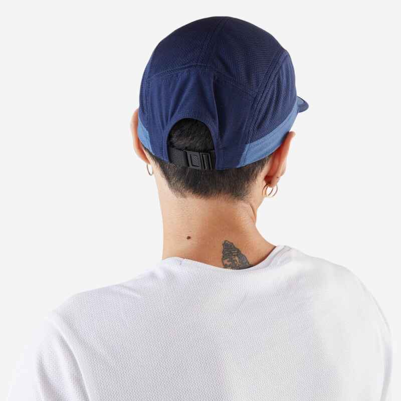 Unisex Running Cap - KIPRUN 5 Panels - Blue whale - Decathlon