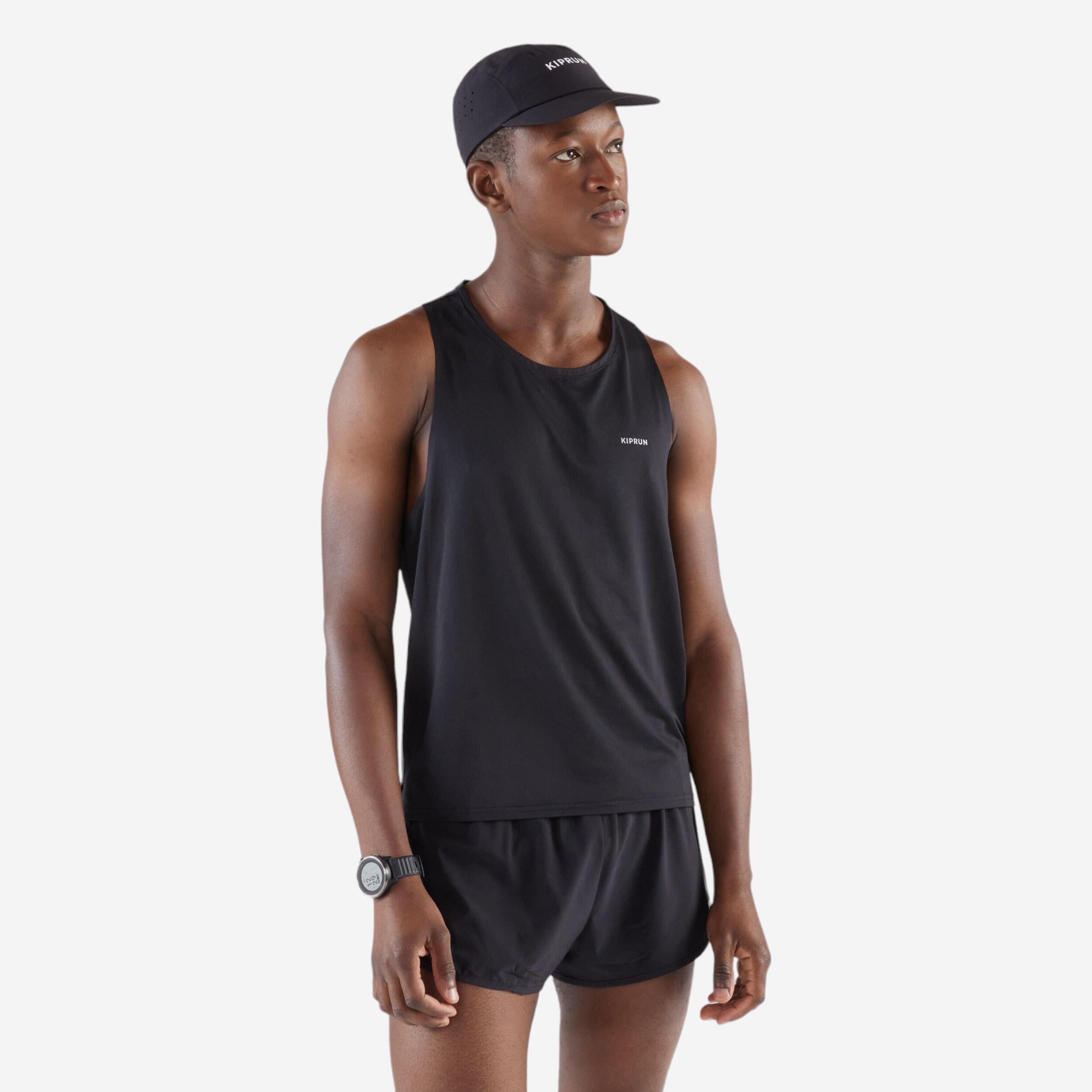 Ultralight Running Cap - smoked black - Kiprun - Decathlon