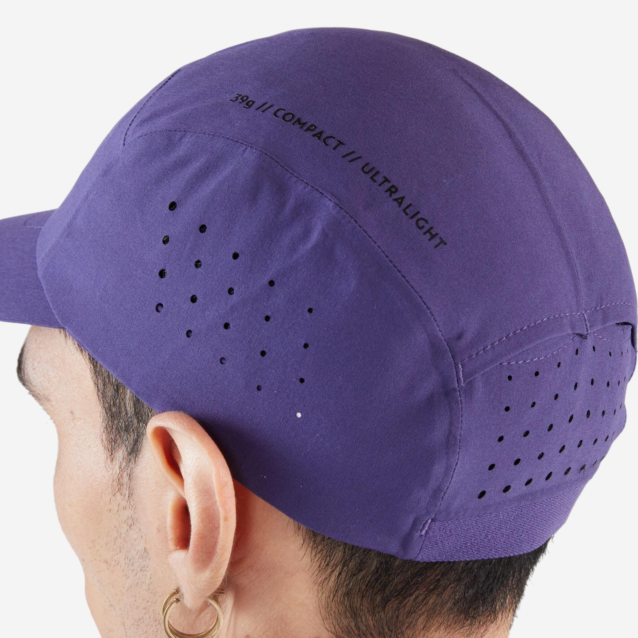 Ultra-light Running Cap - Midnight purple - Kiprun - Decathlon