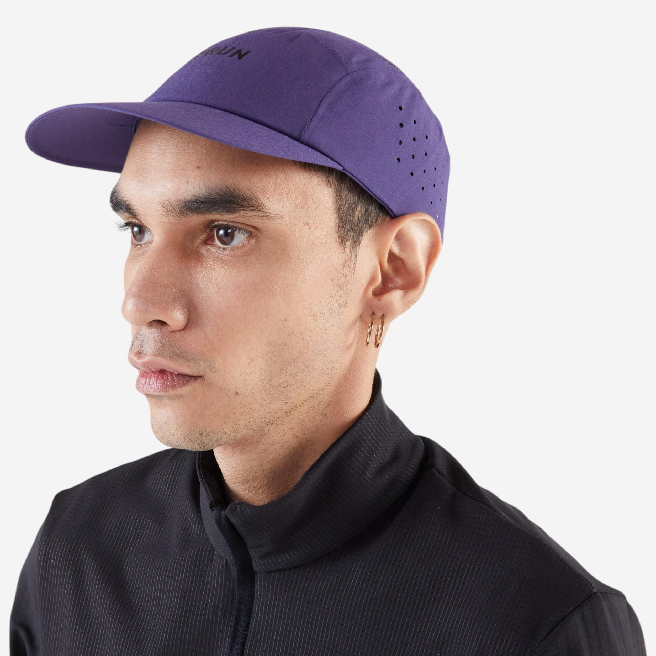 Ultra-light Running Cap - Midnight purple - Kiprun - Decathlon
