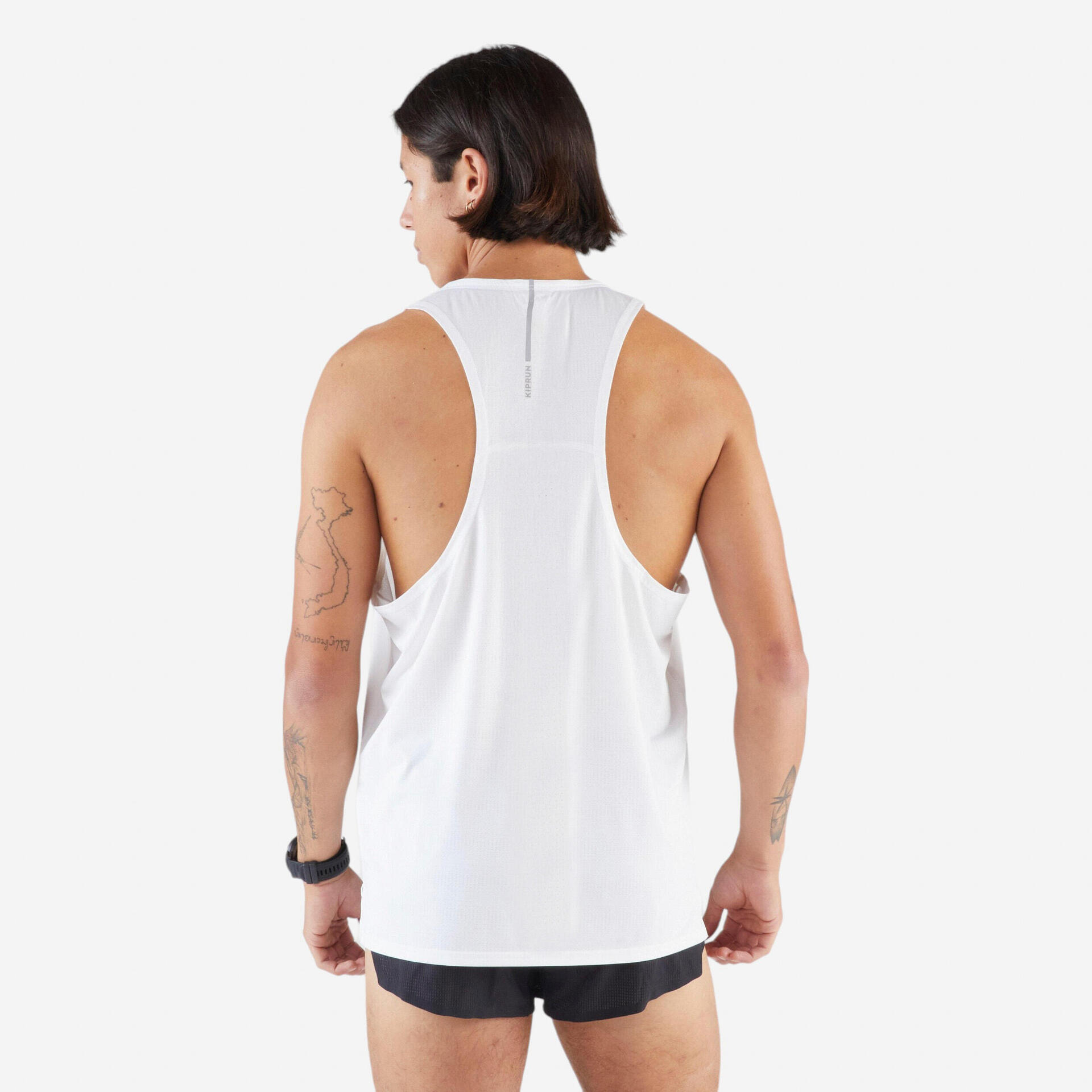 Men's Running Tank Top Light 900 - White