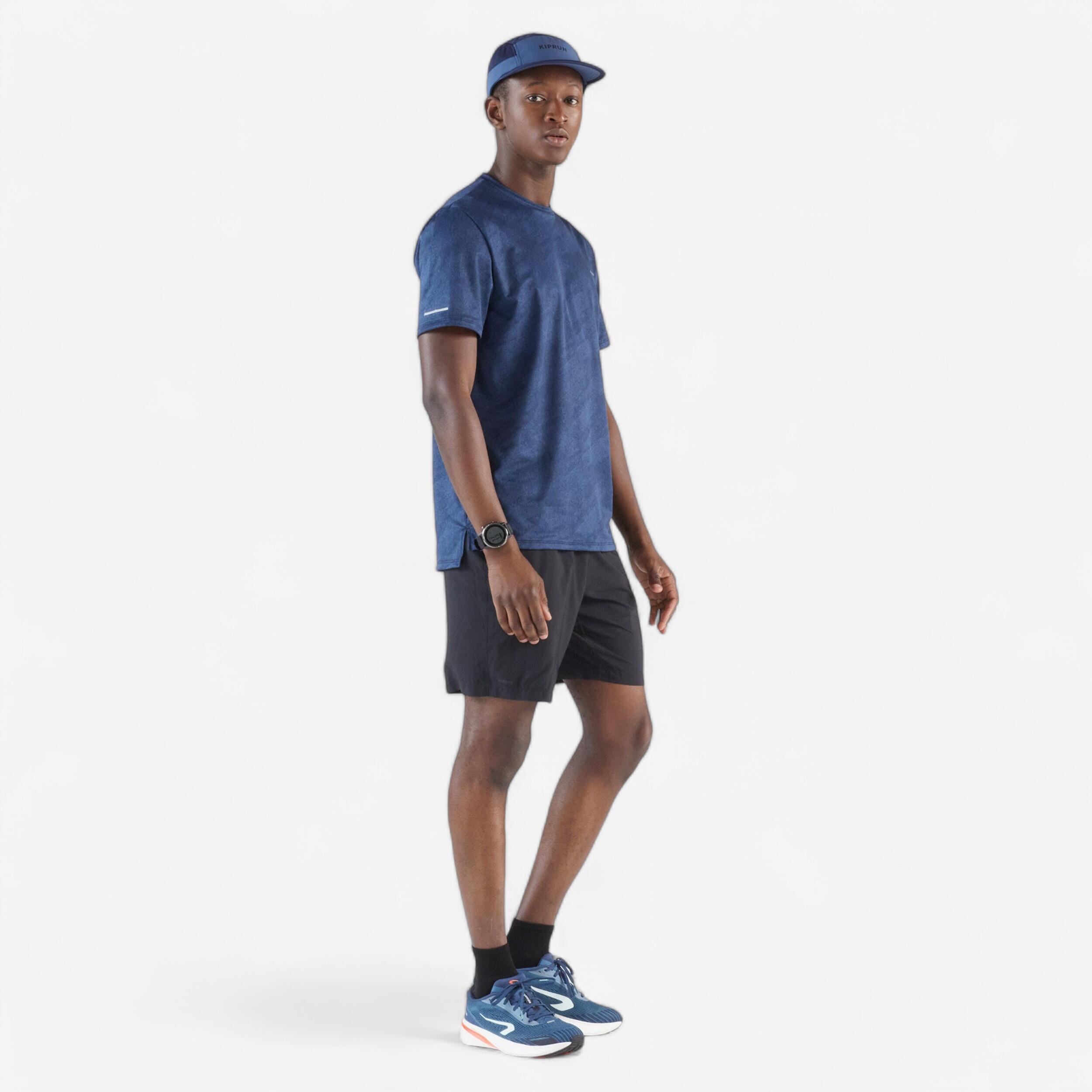 Men's running shoes, Kiprun Kipcore blue and yellow - Decathlon
