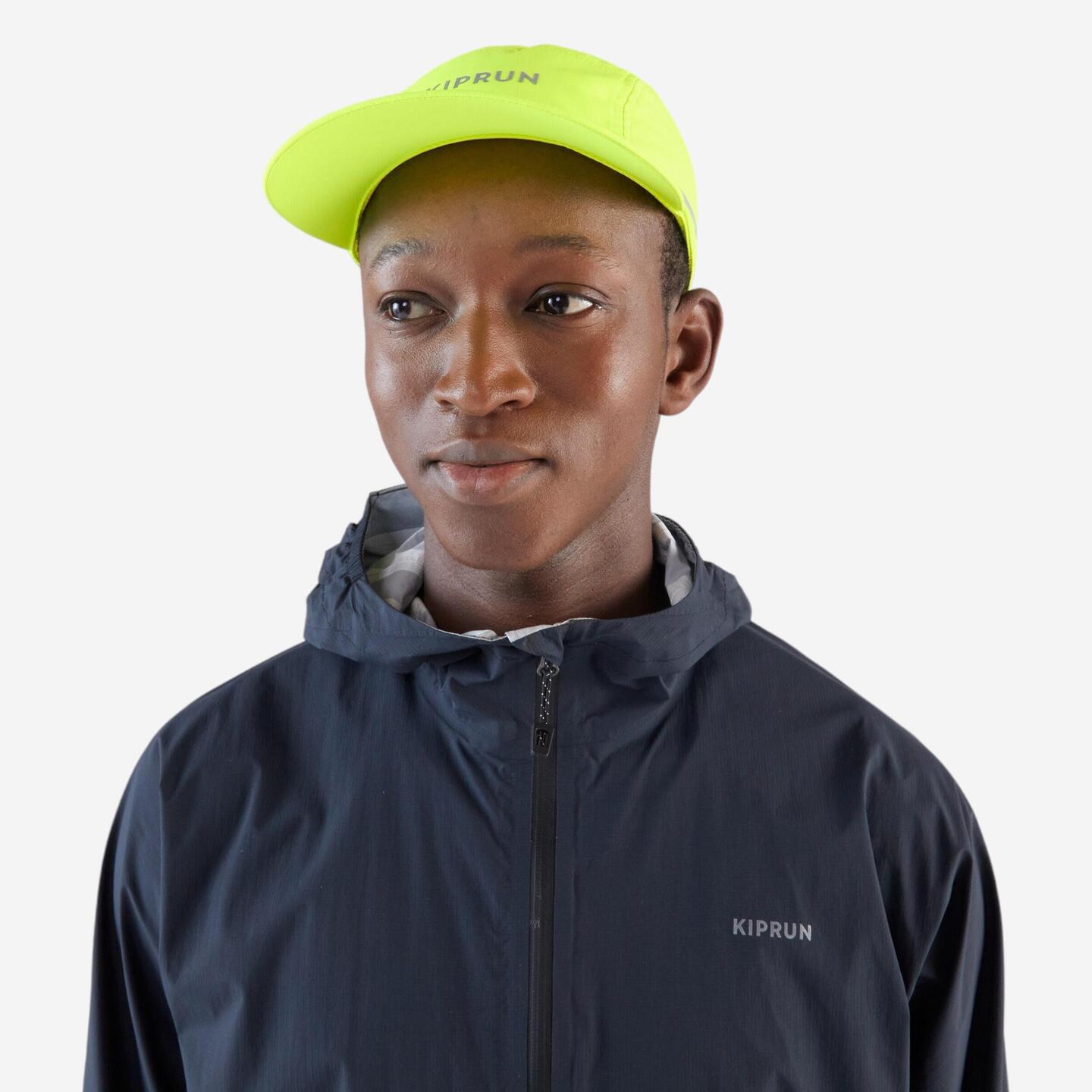 Topi Lari Water Repellent 5 Panel - Neon