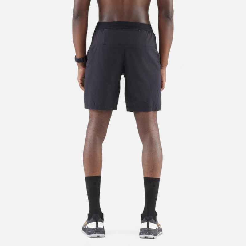 Short de running transpirable negro para hombre Dry+ - Decathlon