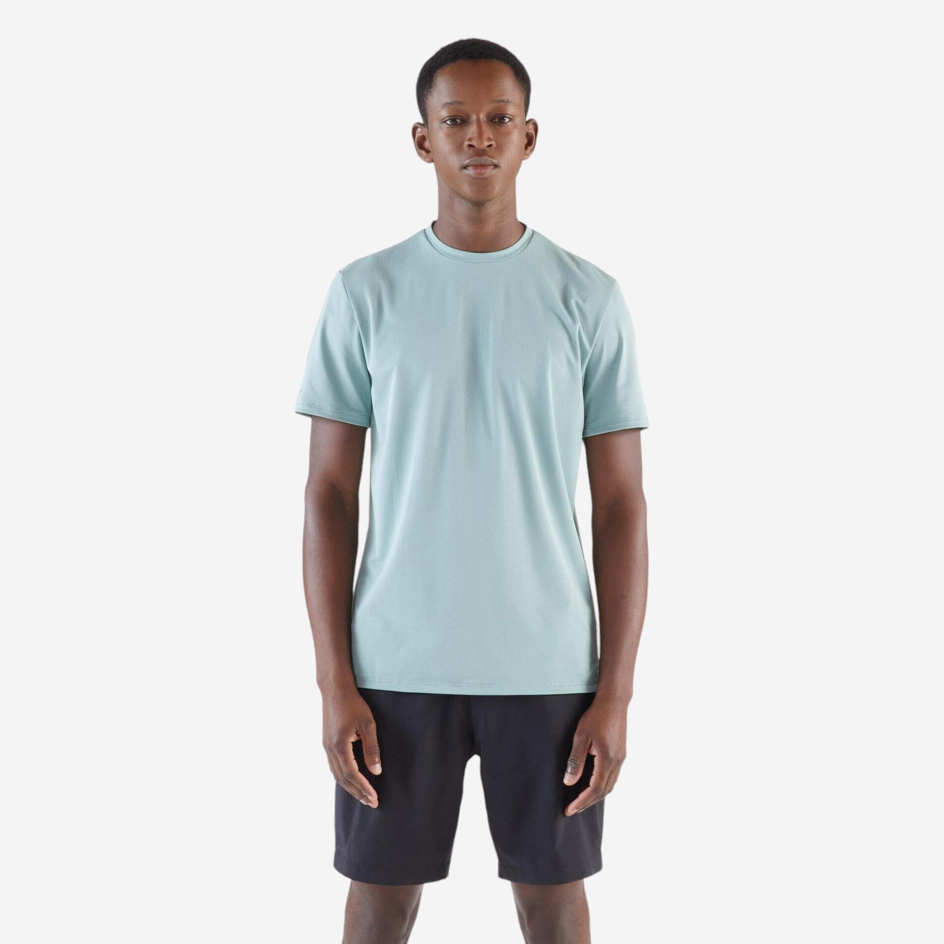 Men's Running Breathable T-shirt Run 500 Dry - Green