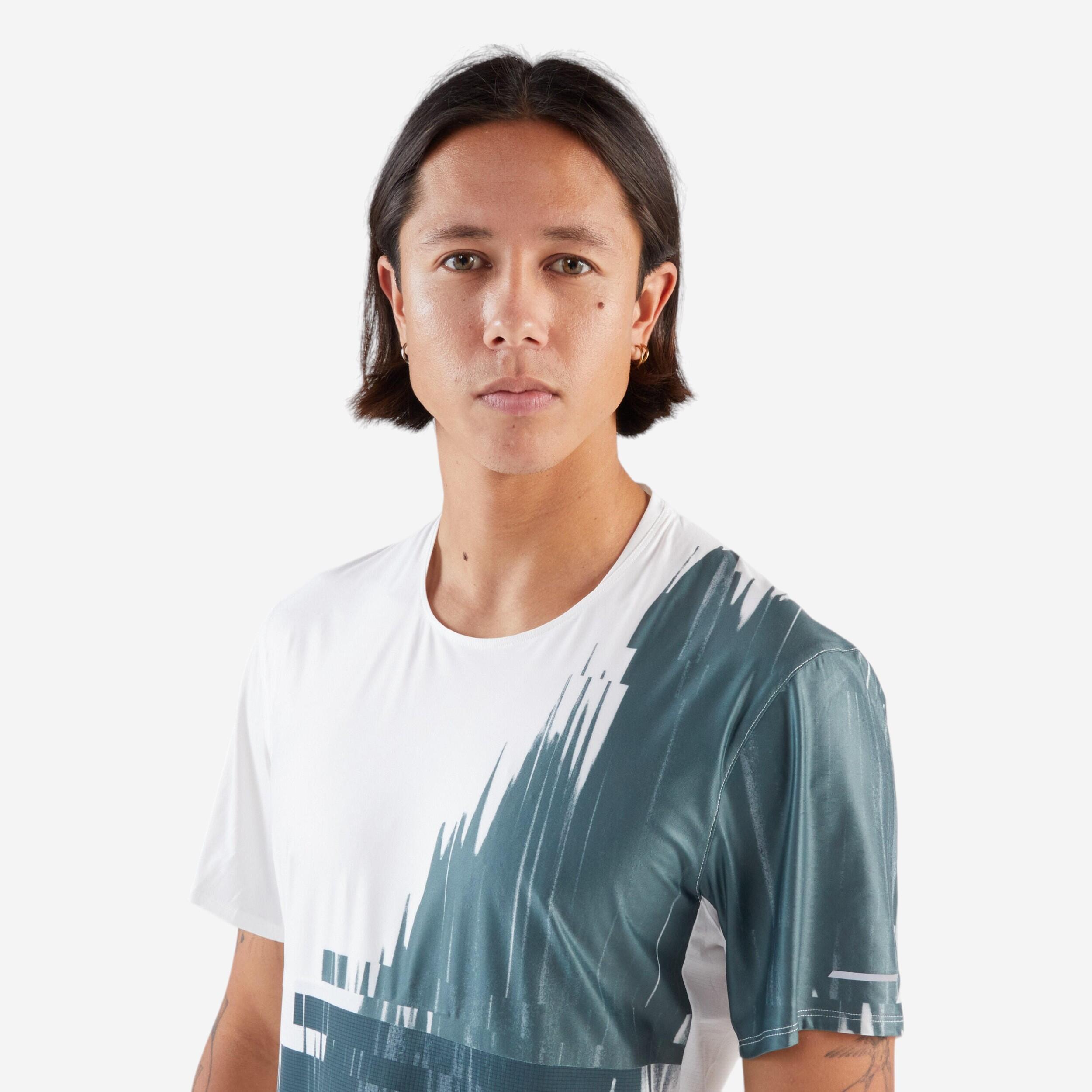 Men’s Long-Distance Trail Running T-shirt – 900 - Magnolia, Granite ...