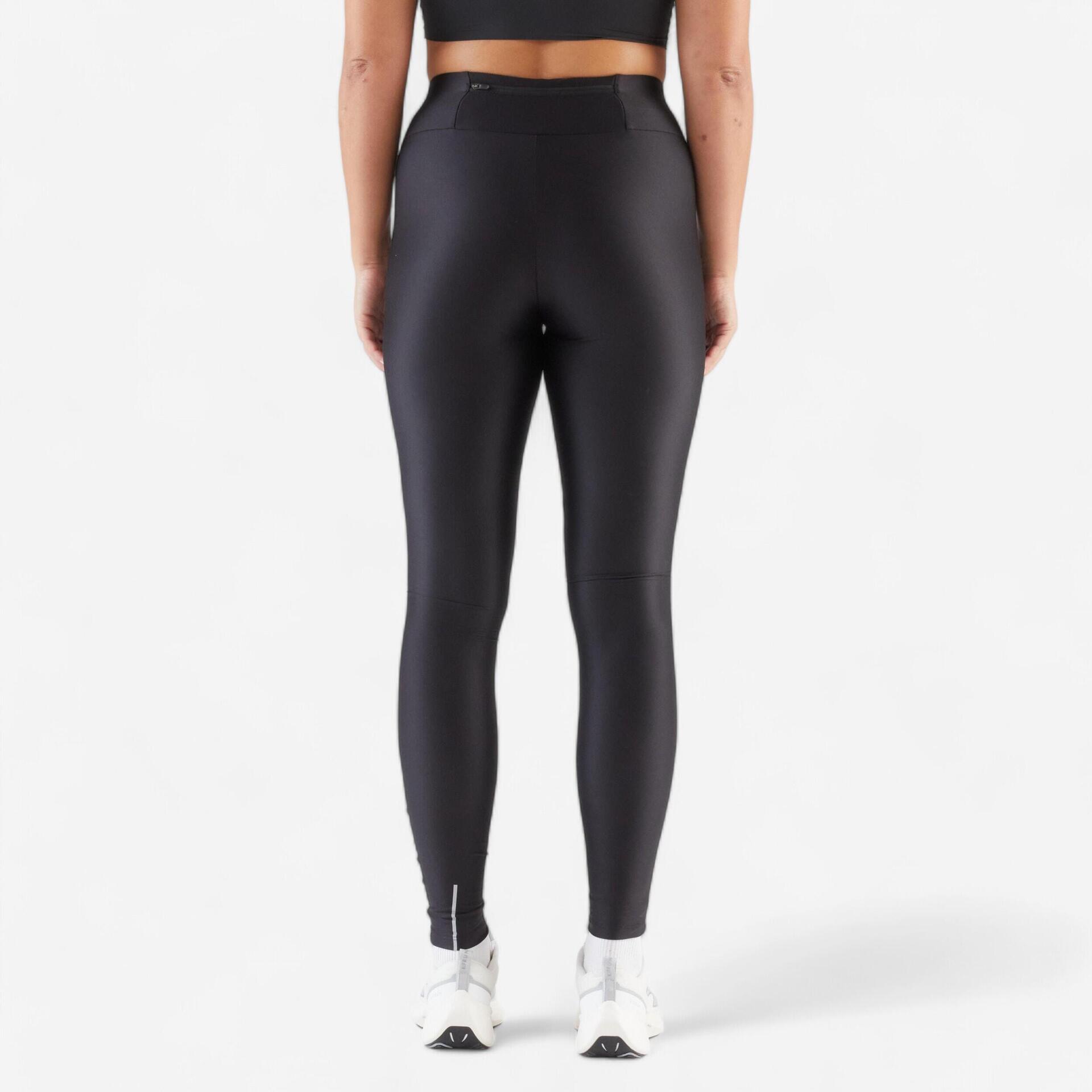 Women's Running Leggings - Kiprun Run 100 Black