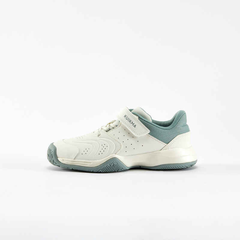 Kids' Rip-Tab Tennis Shoes TS Strong - Clay White - Decathlon