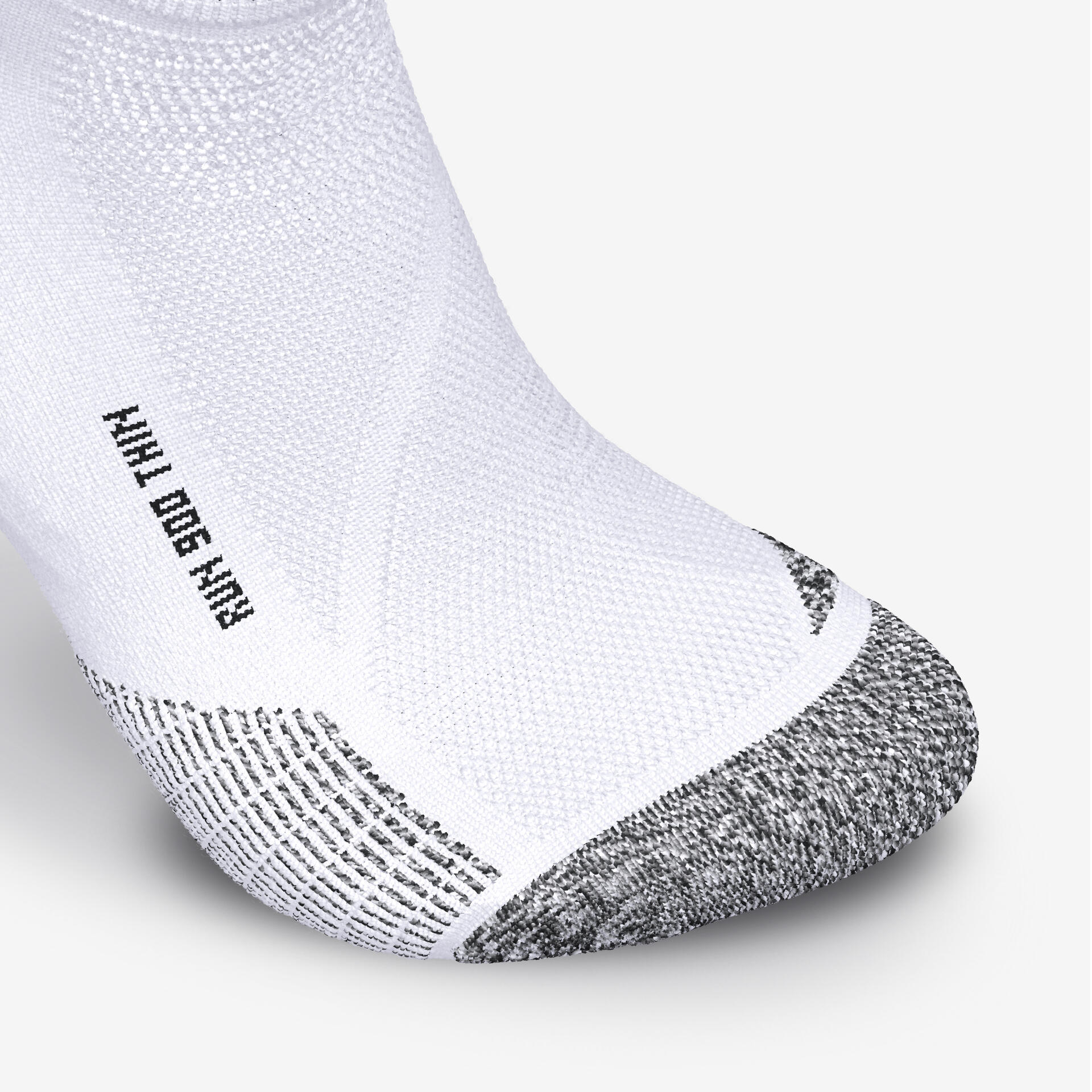 KIPRUN run900 thin invisible running socks - White