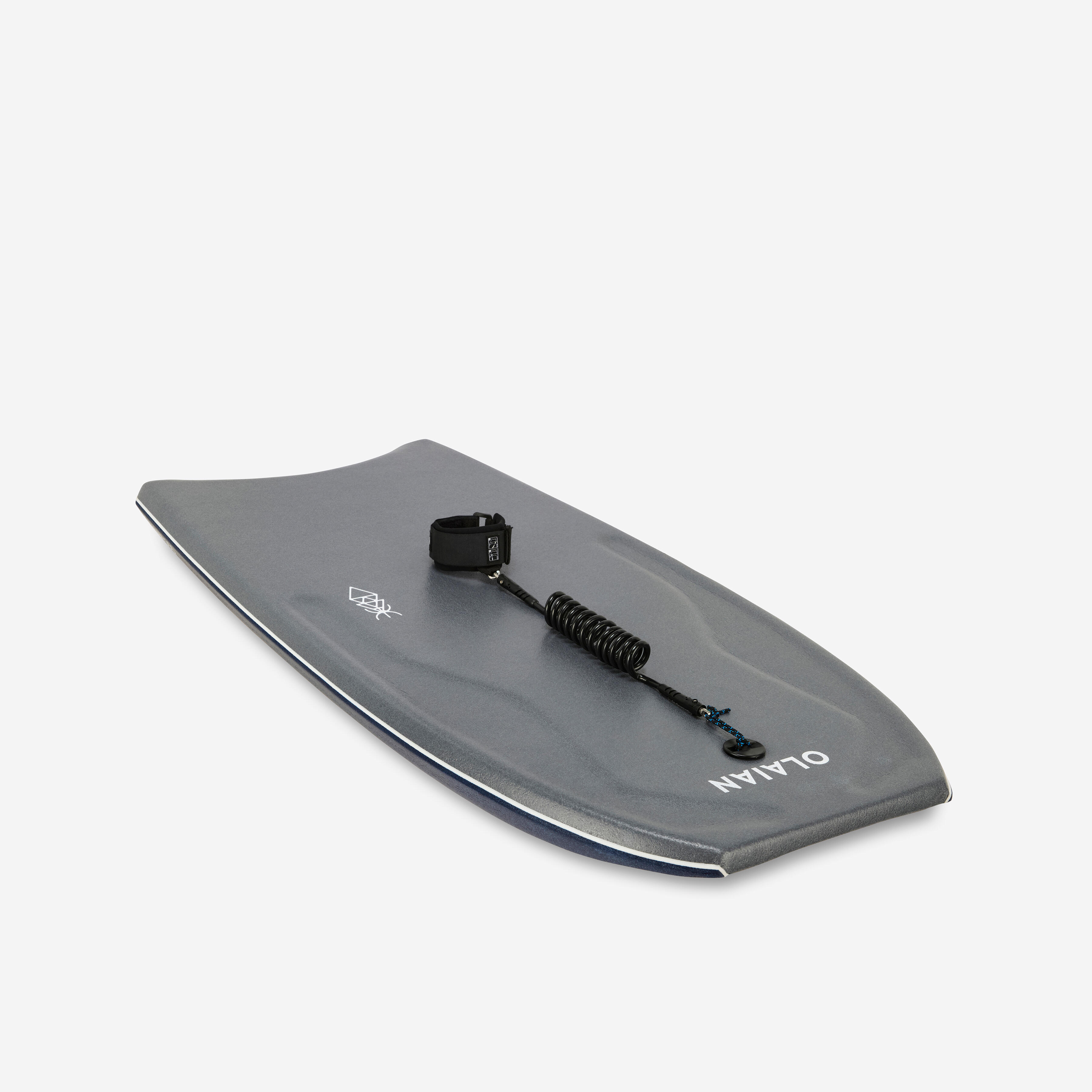 Bodyboard BB 500 intermediate double stringer - Grey yellow - Decathlon