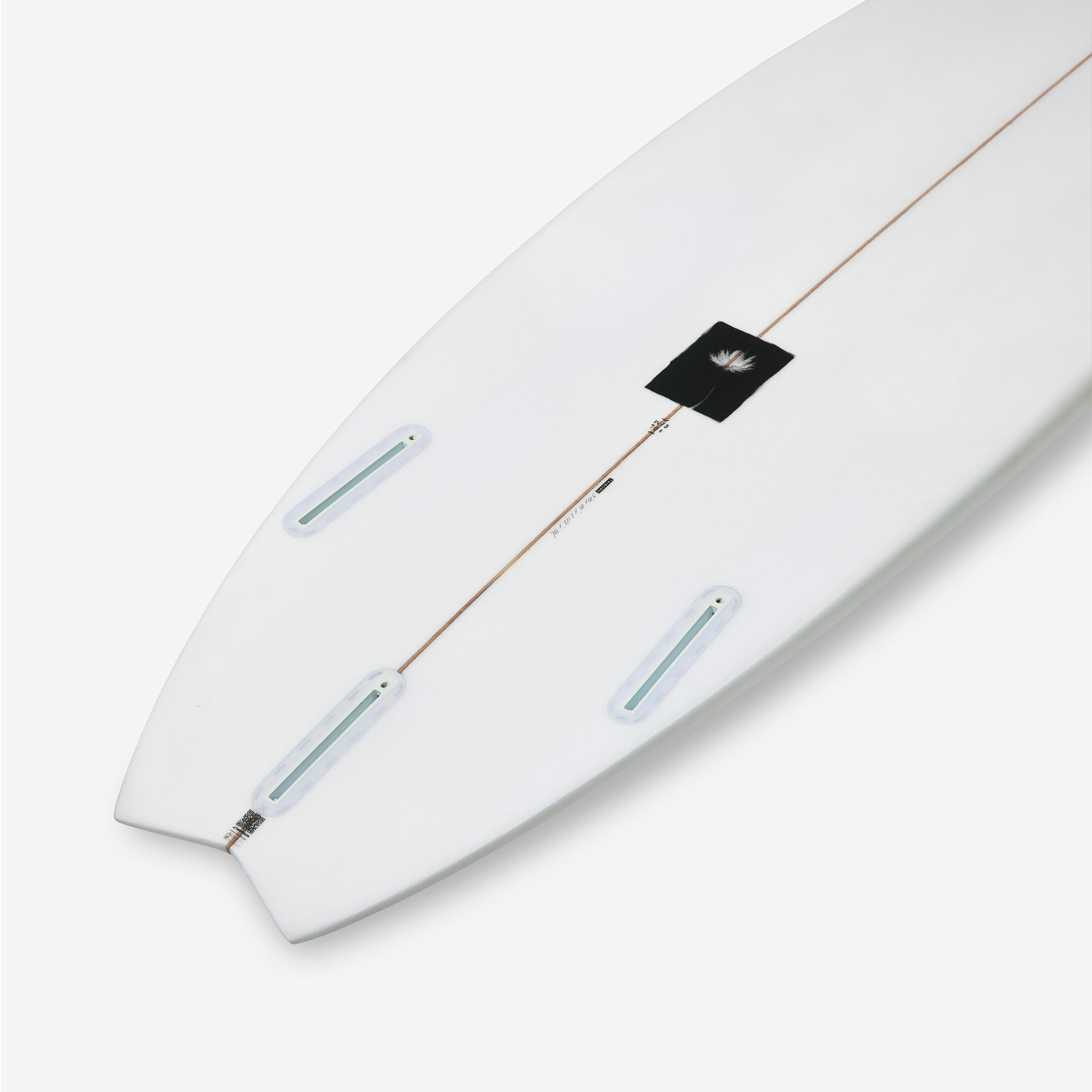 5’8 to 6’ shortboard - small waves with Futures boxes without fins ...