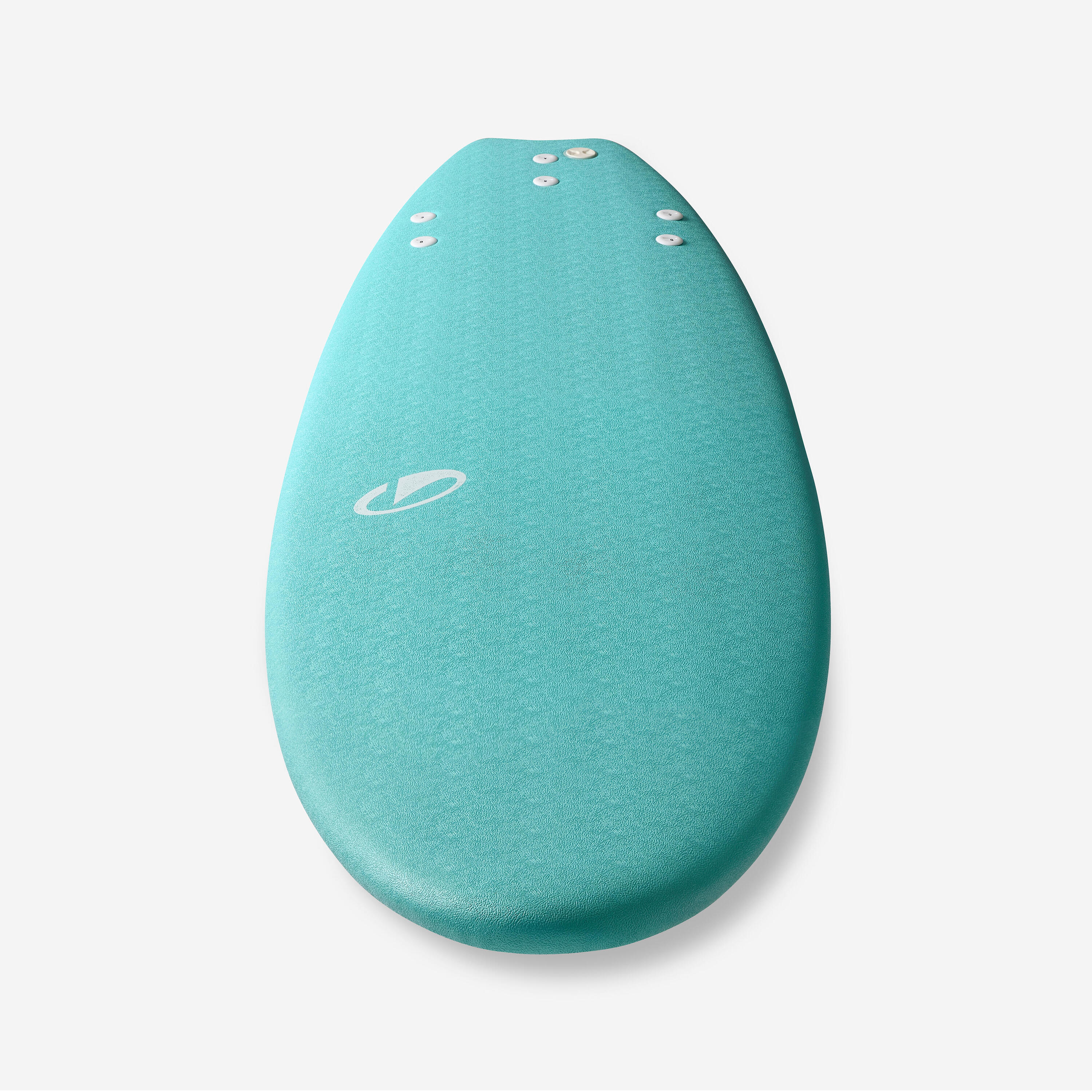 Foam surfboard 6’6 swallow tail 55L - turquoise OLAIAN | Decathlon