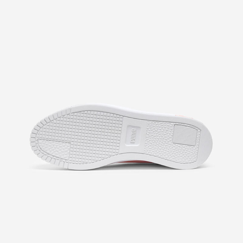 Baskets de marche Femme en cuir, Carina Street, blanc et rose PUMA ...