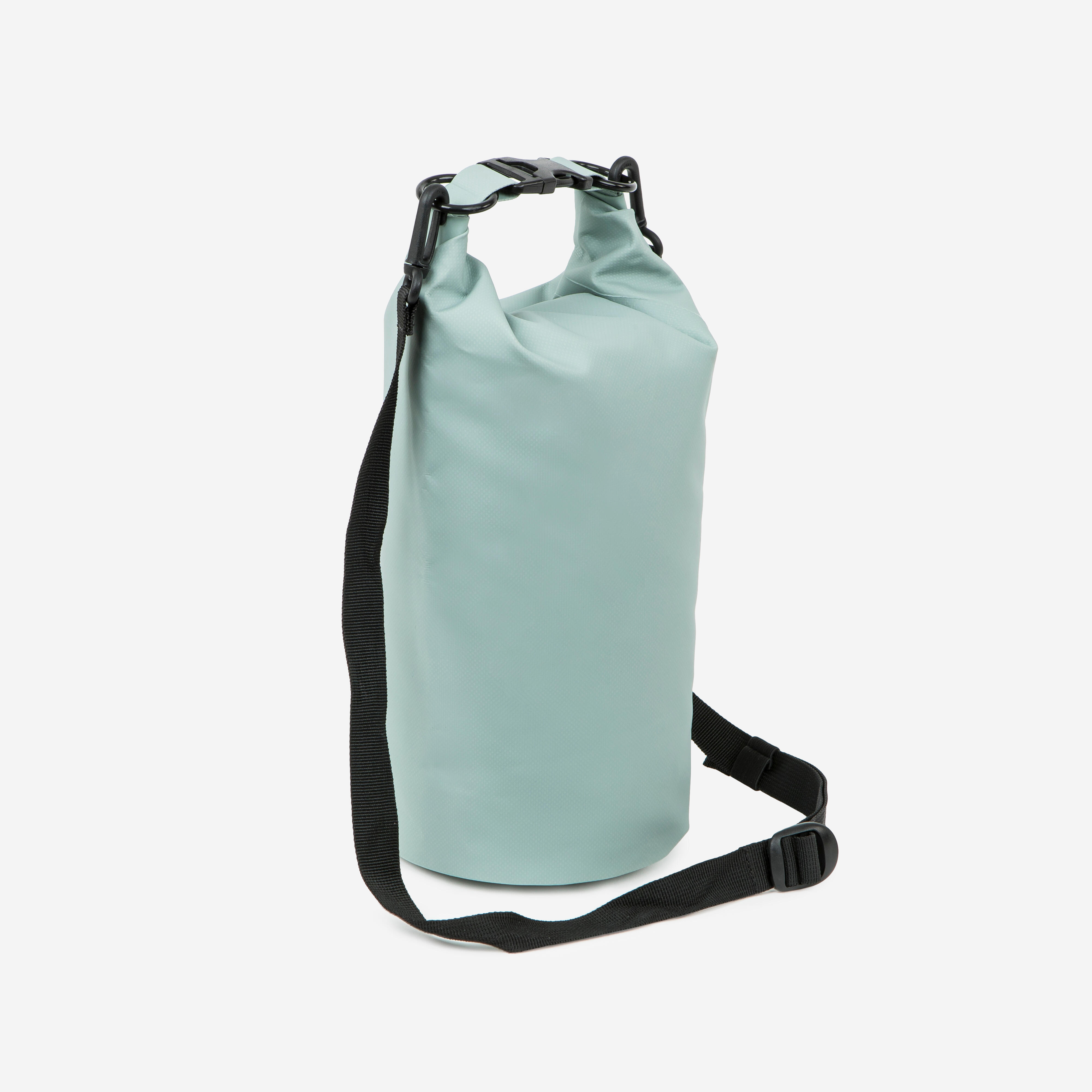 Bolsa estanca de kayak y SUP IPX6 de 5 L caqui - Decathlon