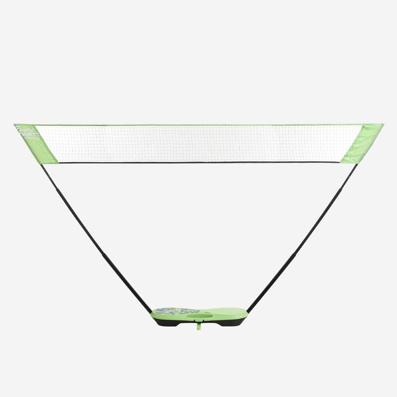PERFLY Badmintonnet en -set Fun Set 3 meter groen | Decathlon