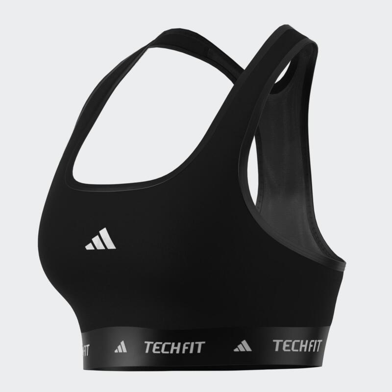 ADIDAS - Bustieră fitness ADIDAS Negru Damă | Decathlon