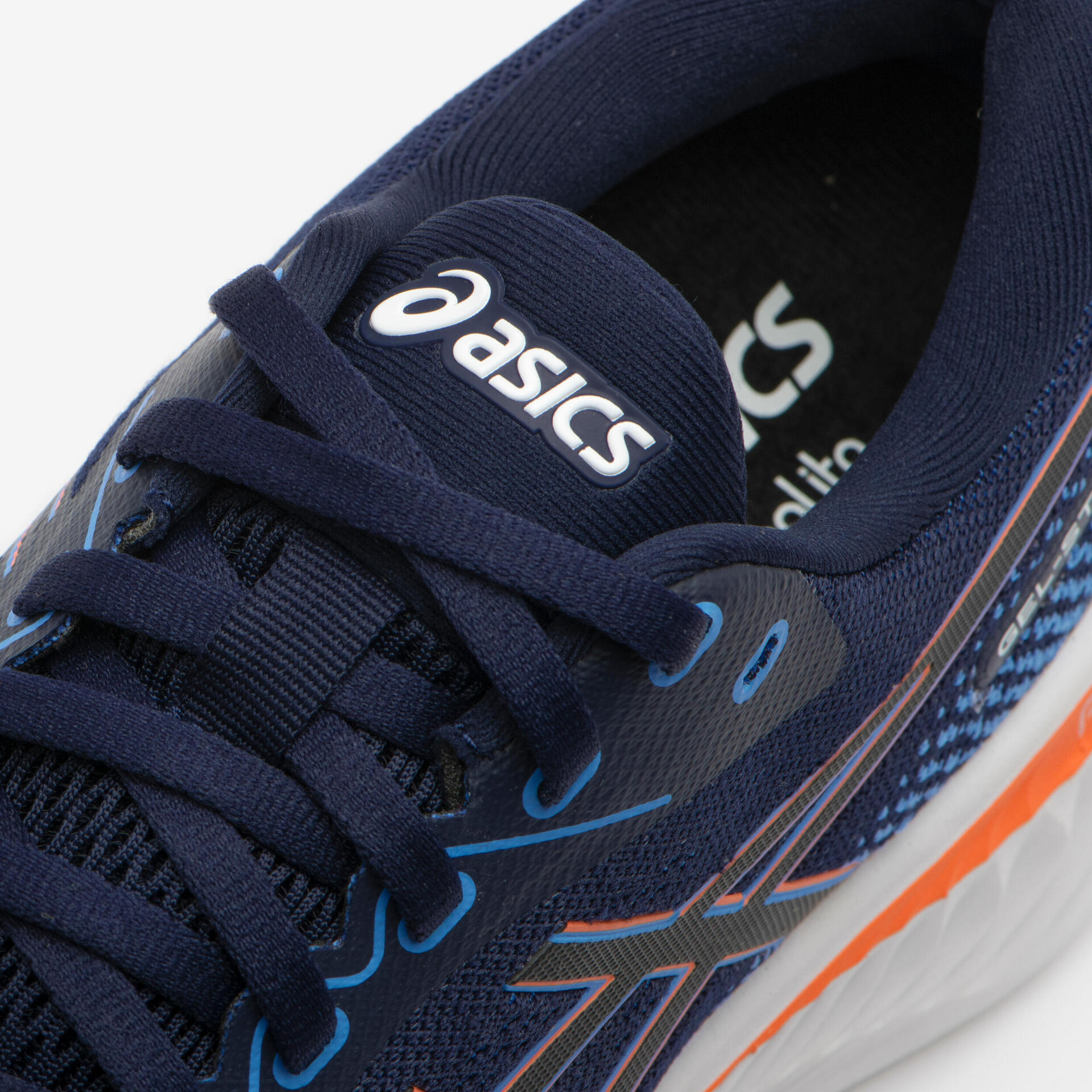 MEN'S ASICS GEL-STRATUS KNIT 4 RUNNING SHOES - BLUE TURQUOISE WHITE