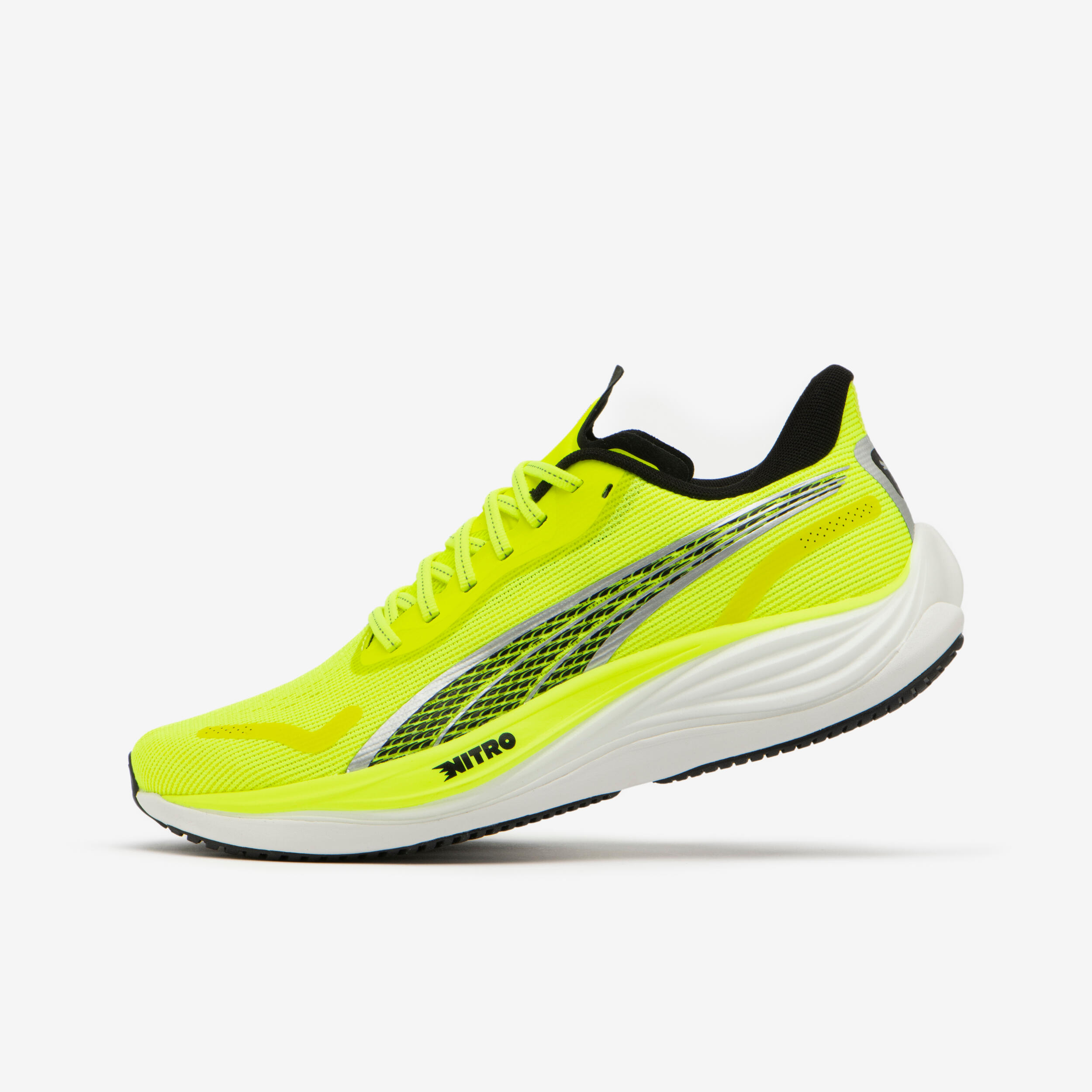 Puma Velocity Nitro 3 Men's Running Shoes - Yellow - Decathlon
