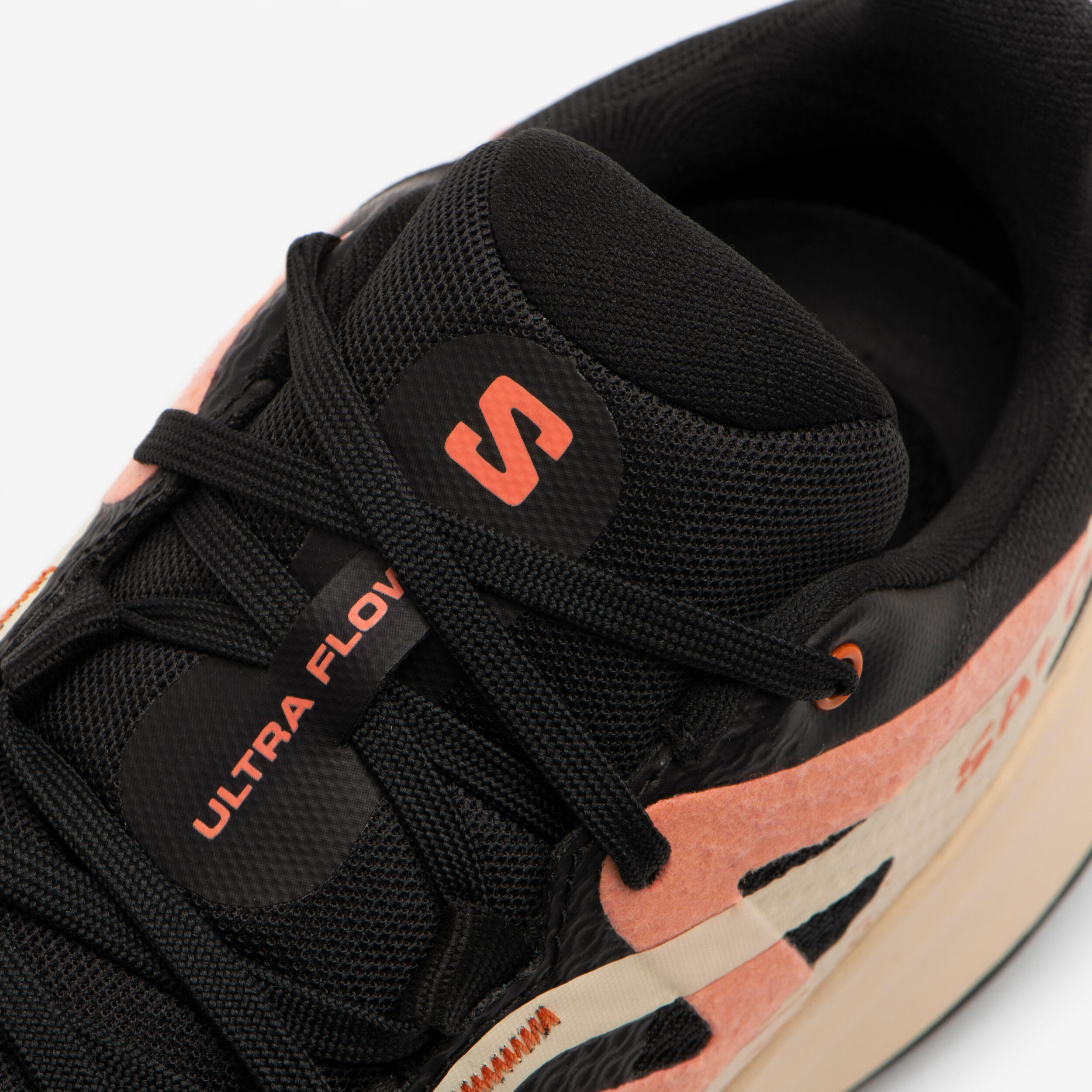 Women's Trail Running Shoes - Salomon Ultra Flow - Black/Pink SALOMON ...