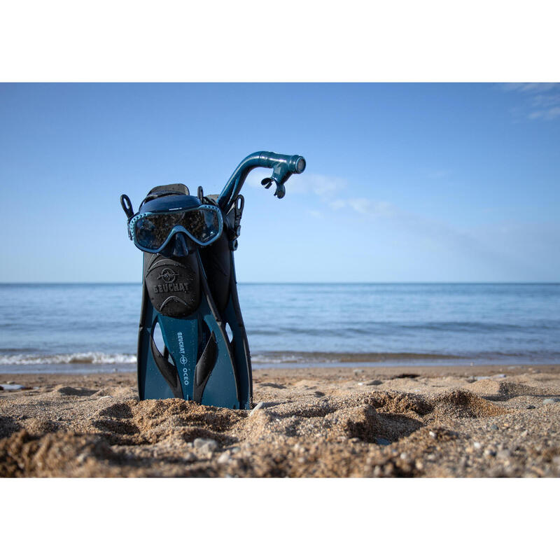 BEUCHAT - Set de snorkeling labe de înot mască tub PMT Atoll Albastru ...