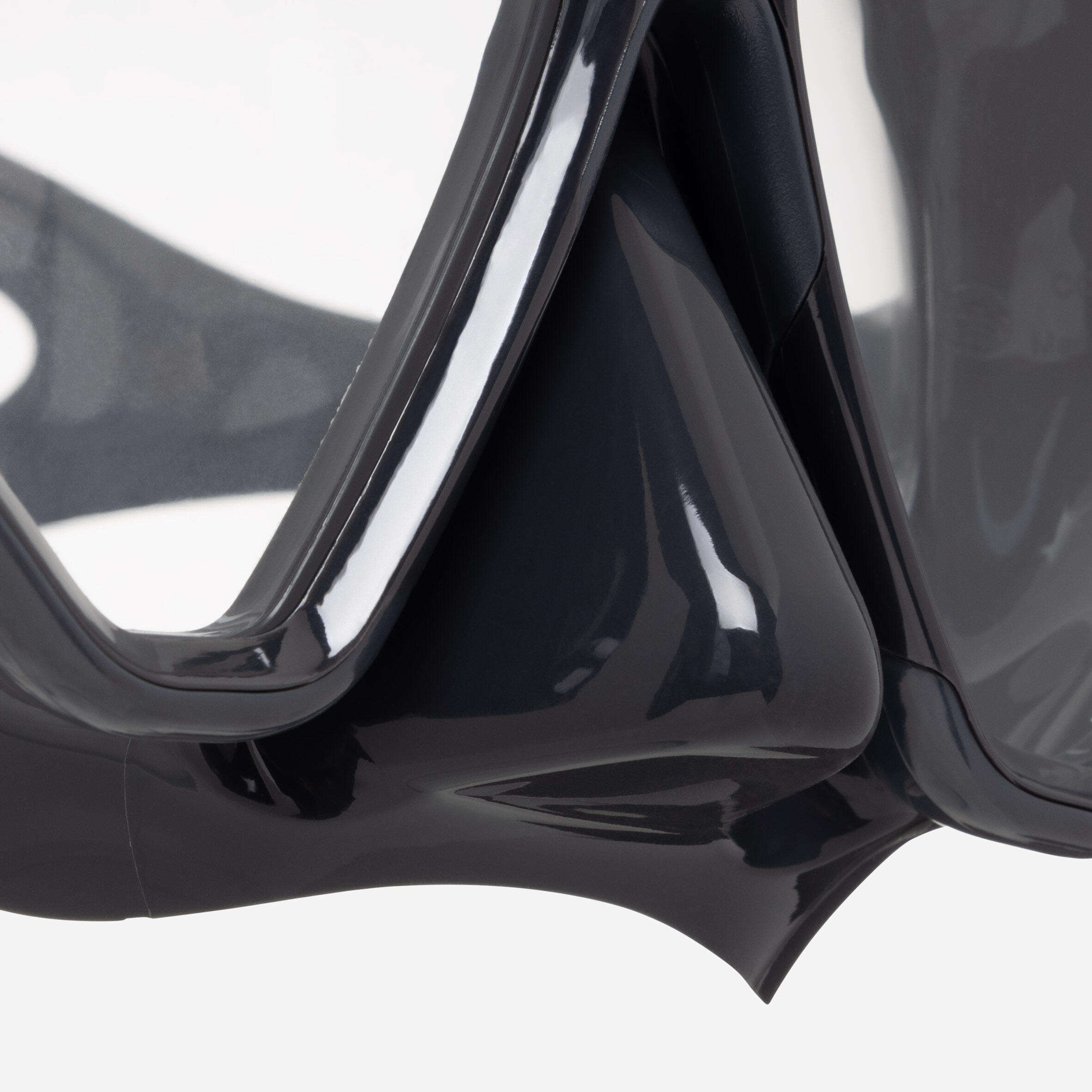 Anti-fog diving mask, MASK 500 DUAL ANTI-FOG Black Grey DECATHLON ...
