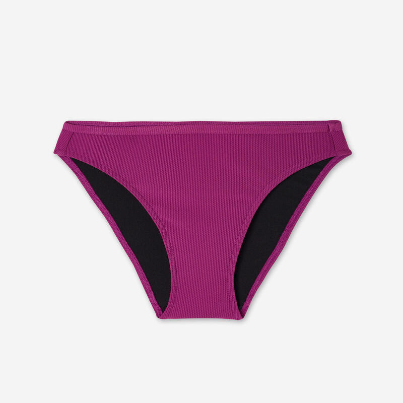 OLAIAN - Slip de baie texturat surf Nina Mov Damă | Decathlon