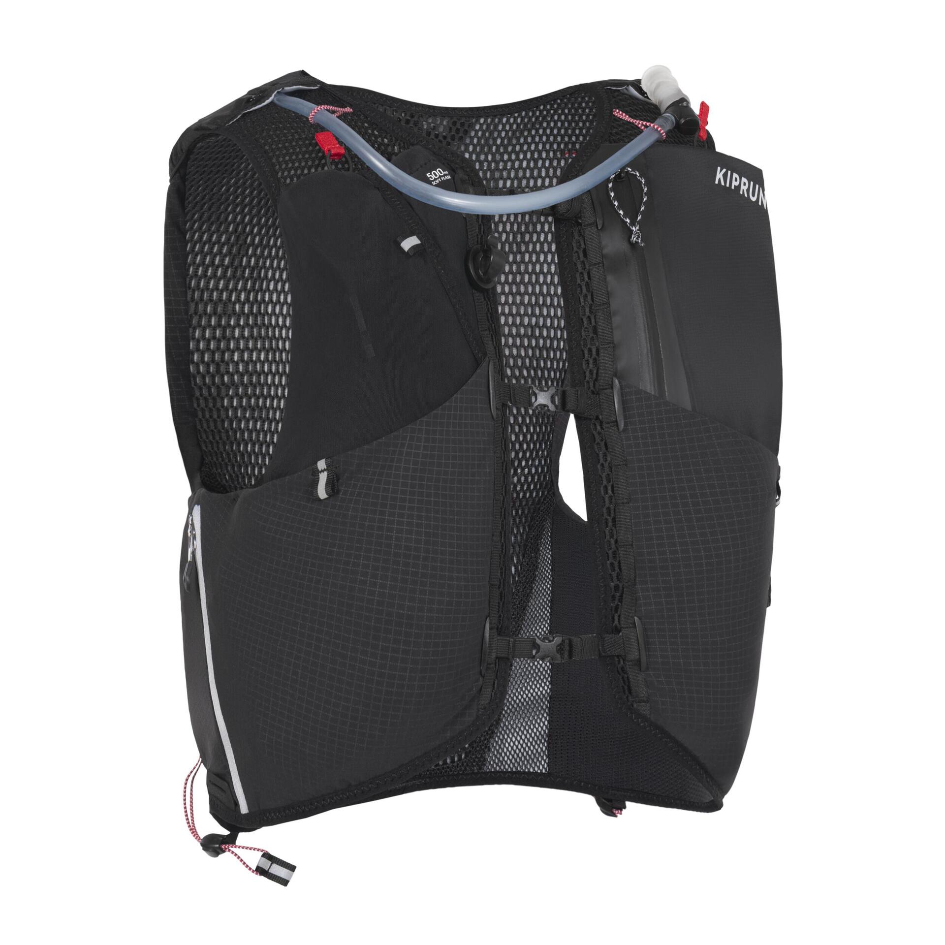 Unisex trail running bag 15L - KIPRUN bag 15L black