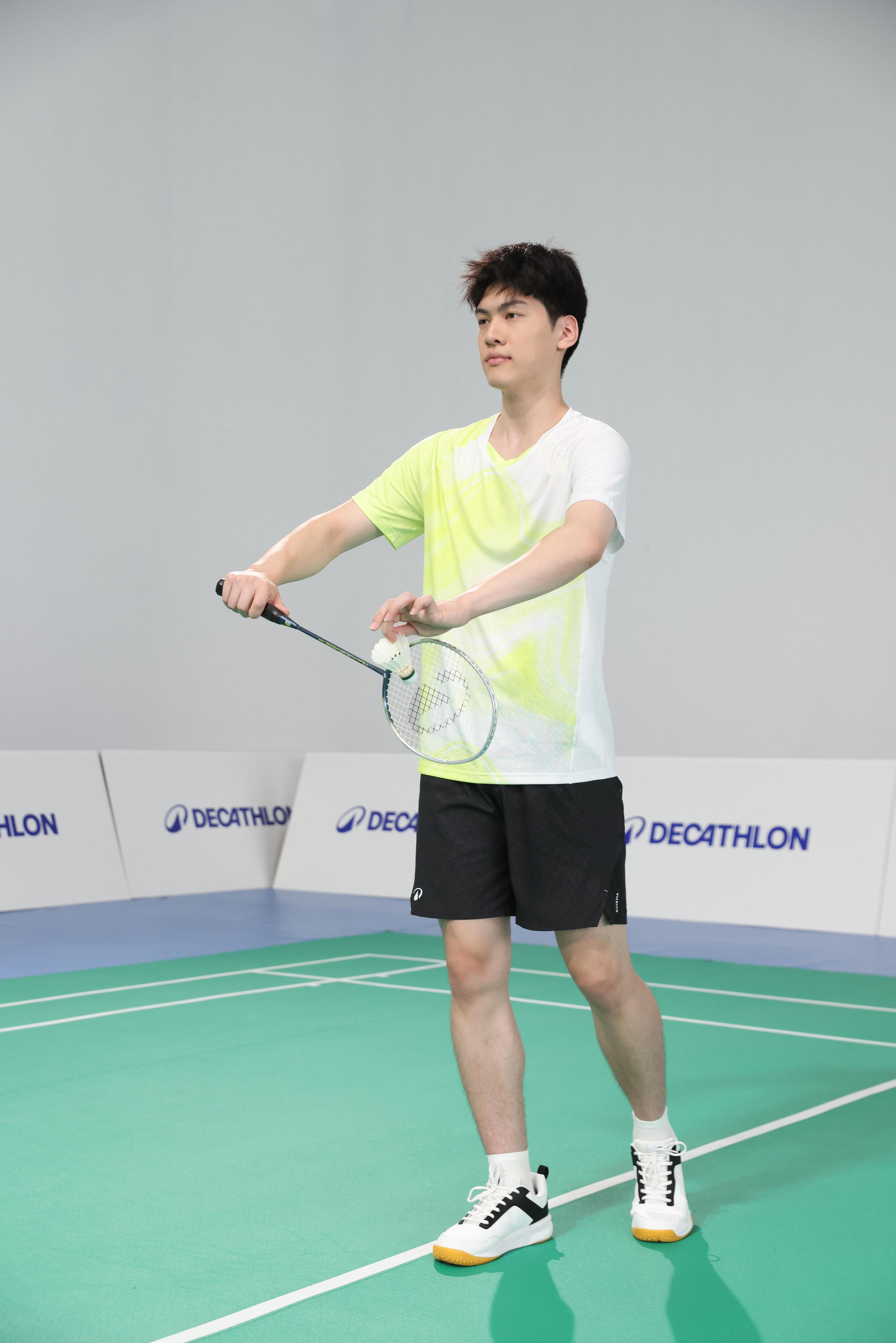 ADULT BADMINTON RACKET BR SENSATION 190 GREEN KUIKMA | Decathlon