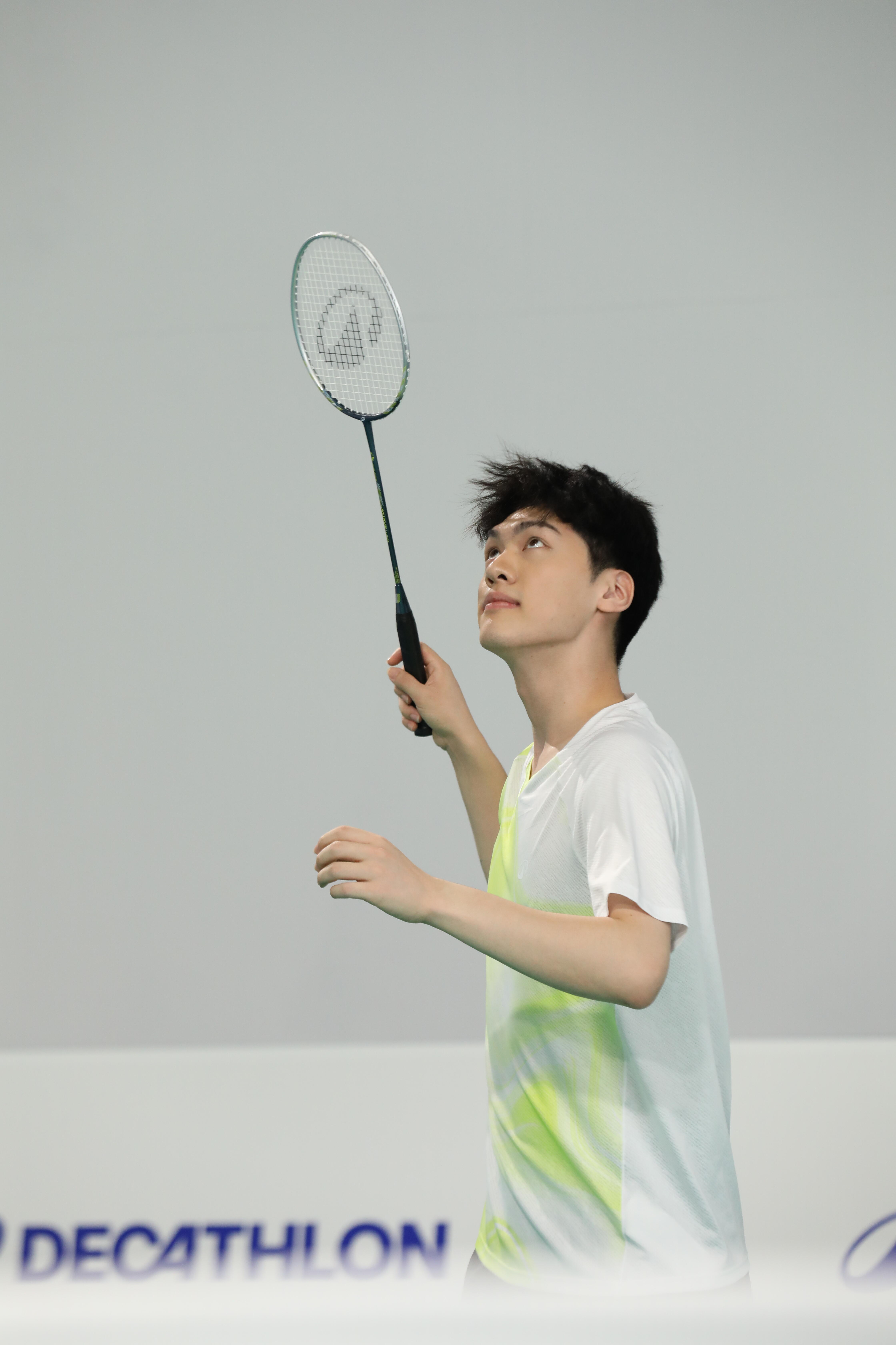 Badminton Racket - Sensation 190 Green - Perfly - Decathlon